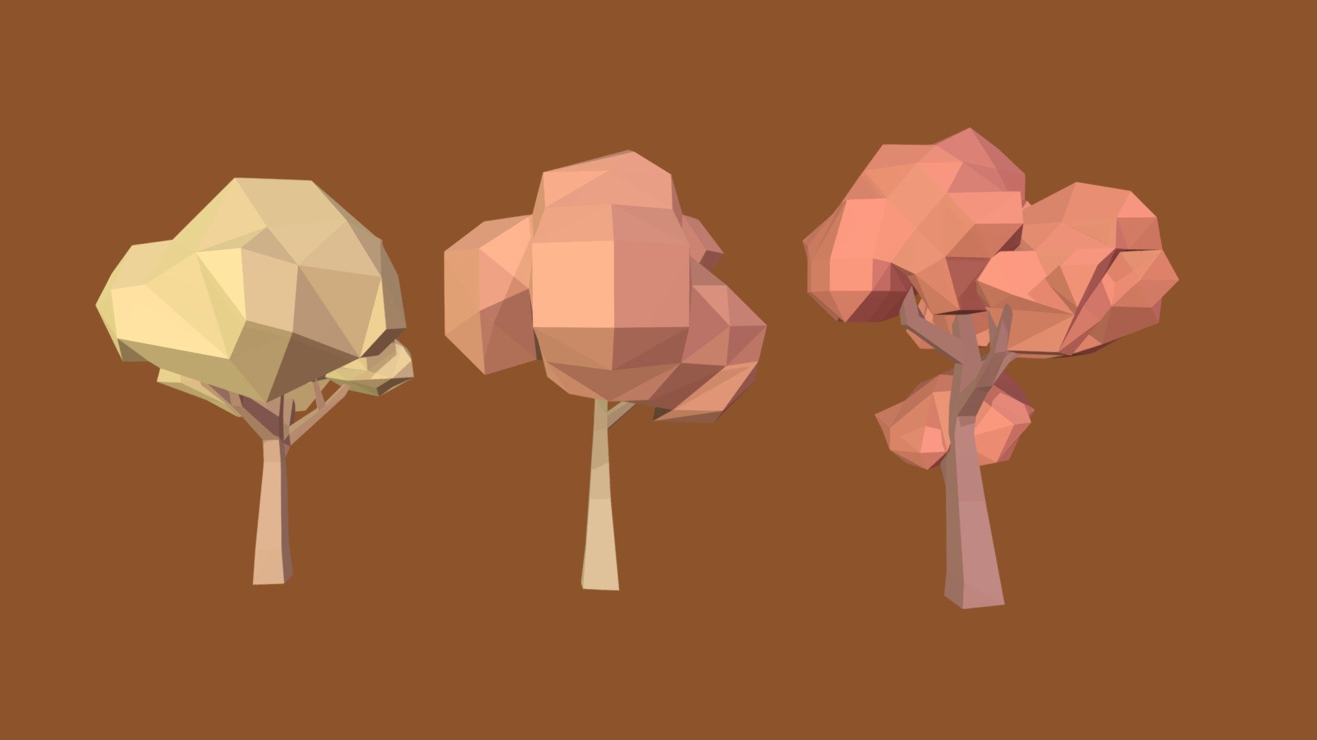 Trees - 3D model by b-wong [872eecb] - Sketchfab