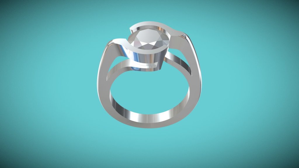 Solitaire - 3D model by Pierre.C [87327f3] - Sketchfab