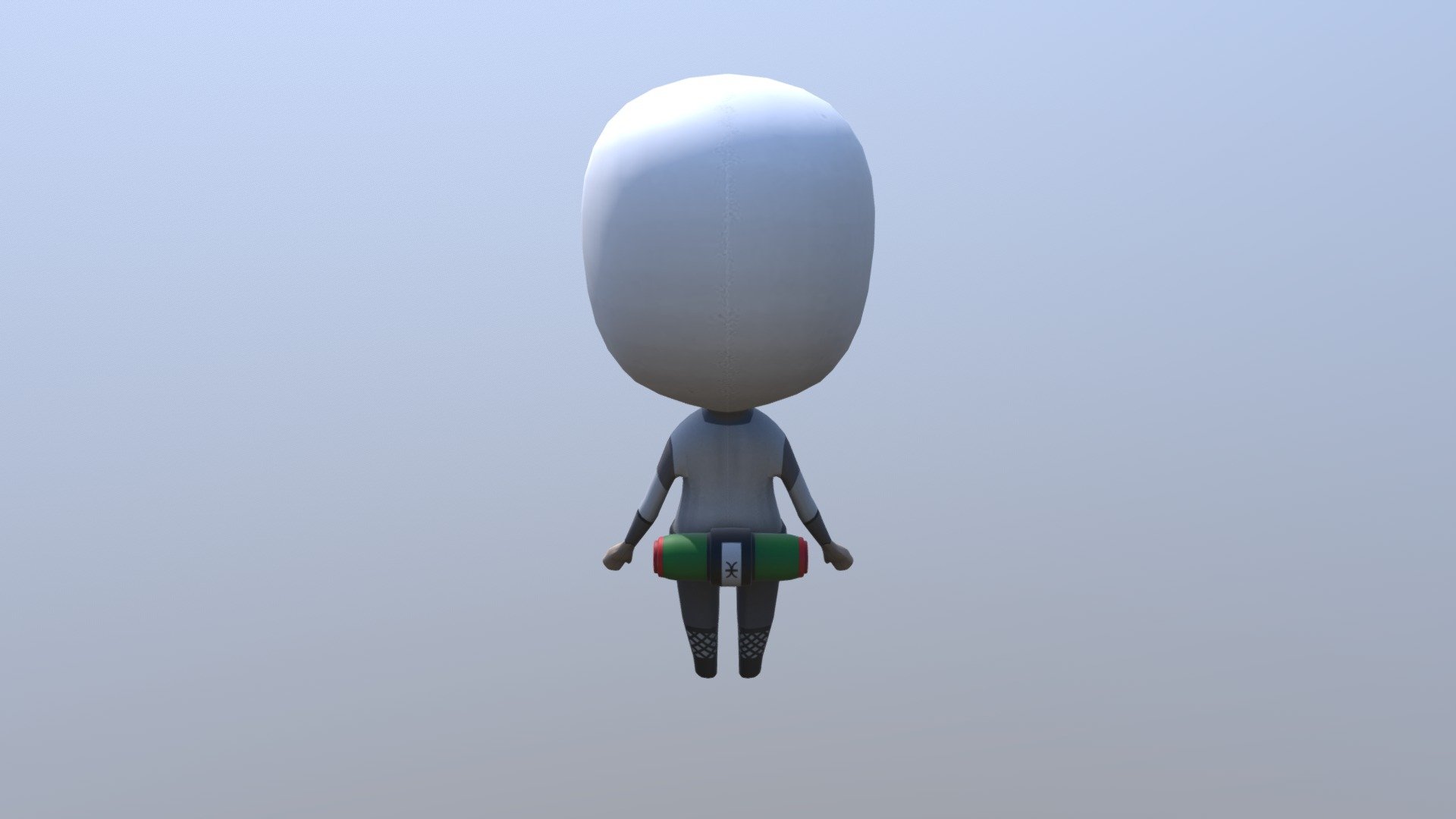 Chibi Ninja - 3D model by Raphy.Villanueva [87332e4] - Sketchfab