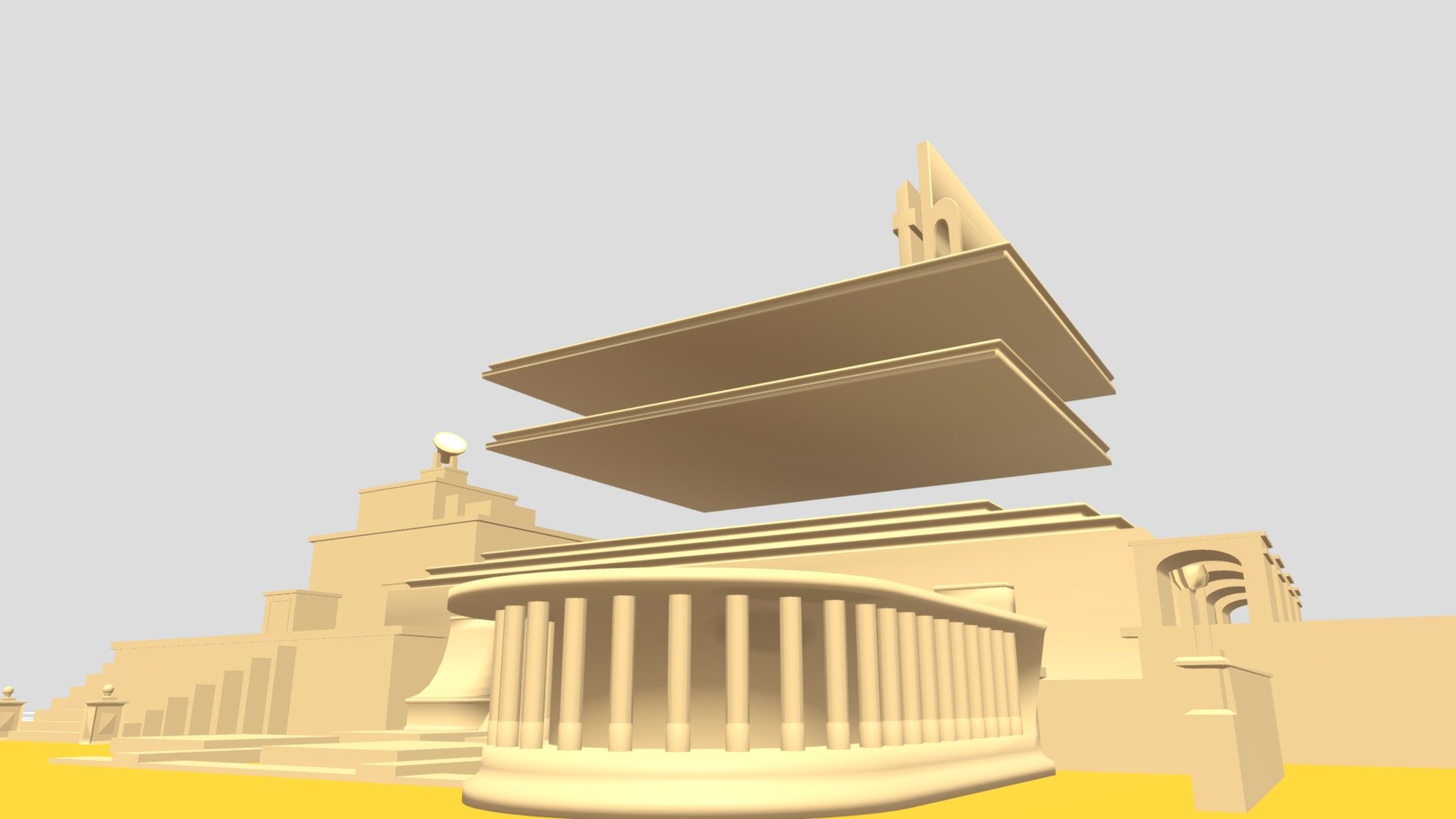 20th Century Fox Logo By tcb5000 V2 - Download Free 3D model by David ...