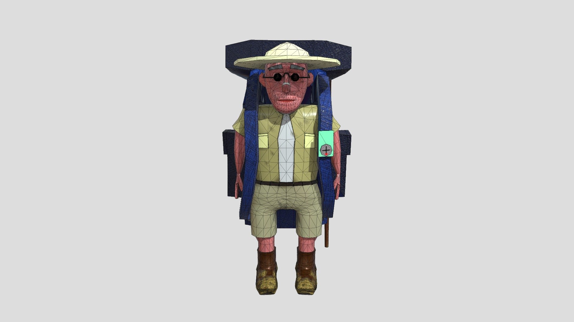 Character(No Anim) - 3D model by D3w1 [8737a17] - Sketchfab
