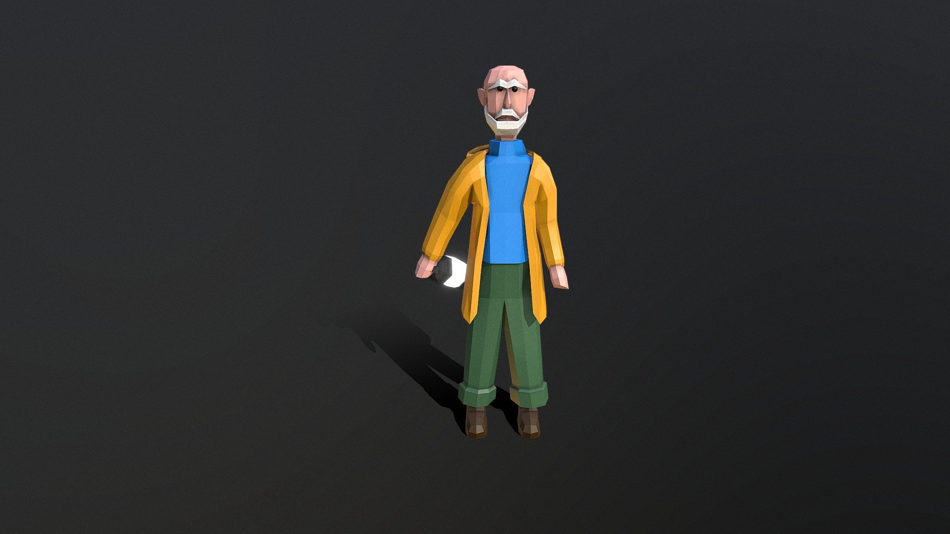 The Lighthouse Keeper - 3D model by richardK [873906e] - Sketchfab