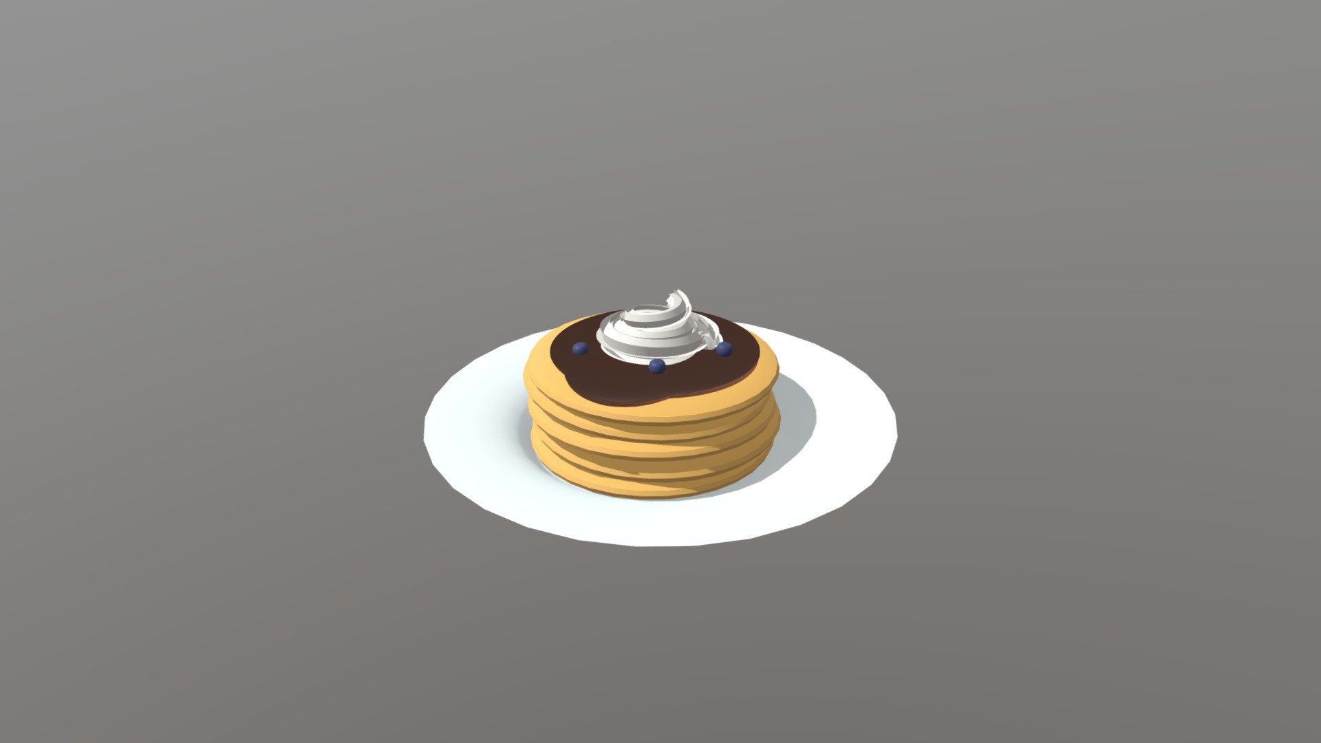 pancakes - 3D model by Jarne_VS [8739849] - Sketchfab