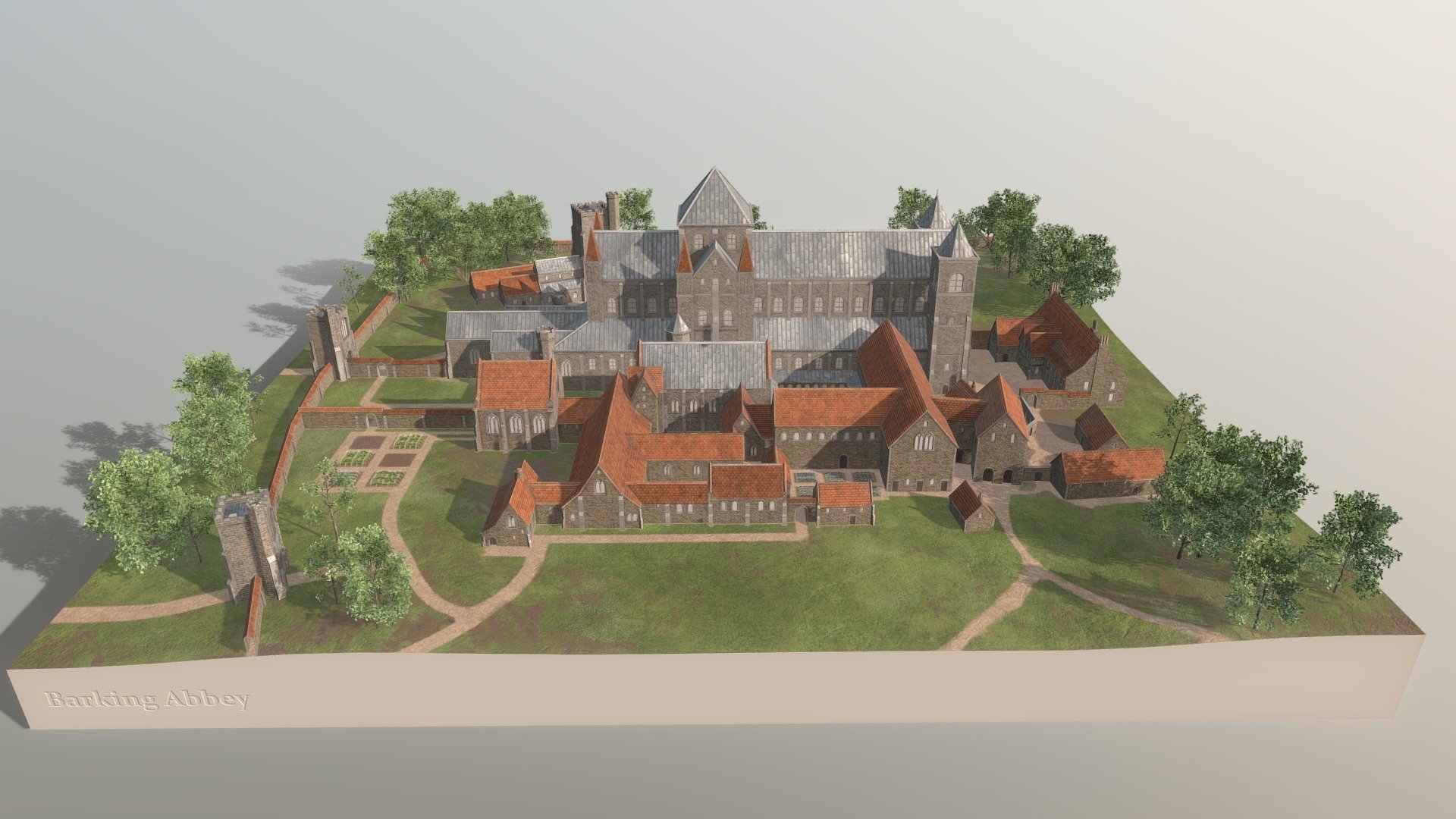 Abbey Textured - 3D model by Surface Impression (@surfaceimpression ...