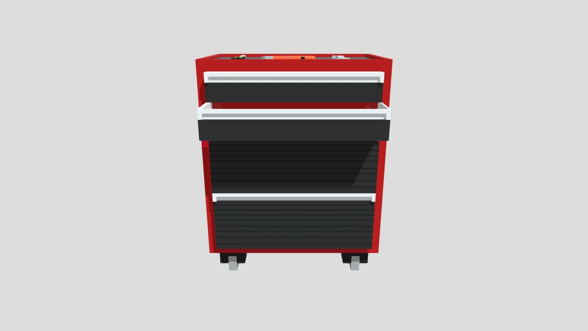 Box Tools - PixelArt 3D - Download Free 3D model by Johan Jiménez ...