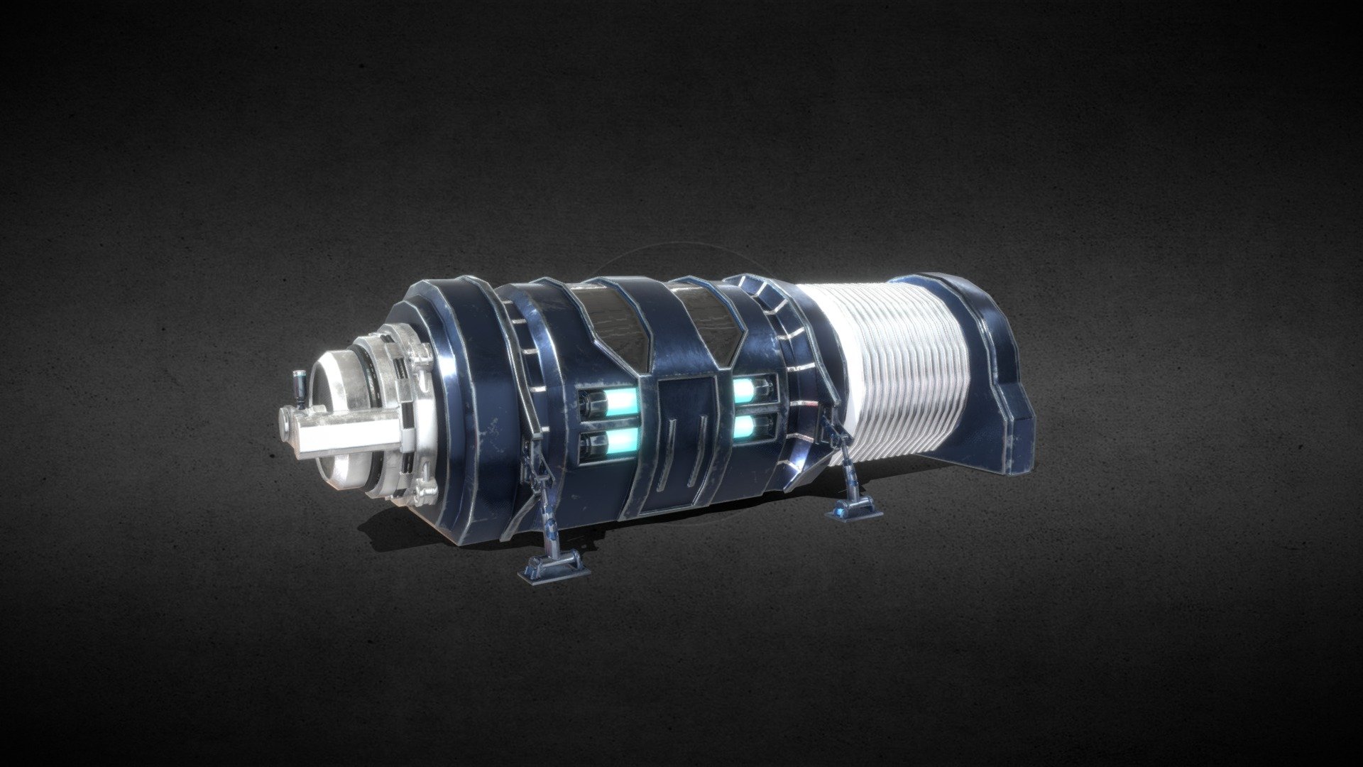 Futuristic Power Generator - Buy Royalty Free 3D model by Marc Nassour ...