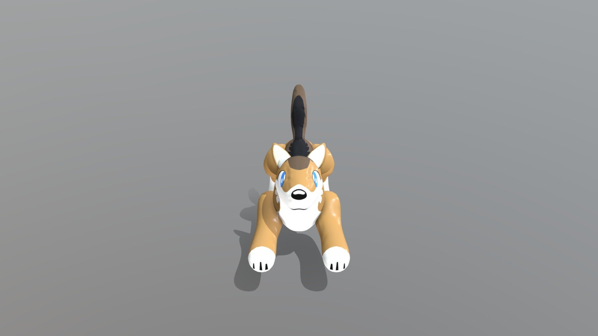 PP_Wolf - 3D model by fullforceural [873ce8d] - Sketchfab