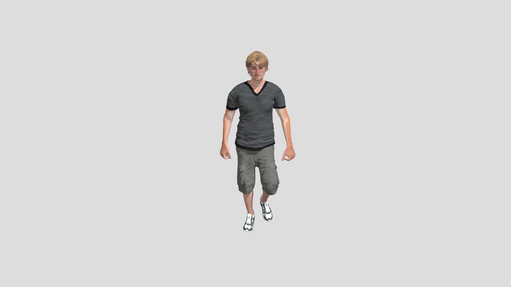 walk cycles for reference - A 3D model collection by my2k - Sketchfab