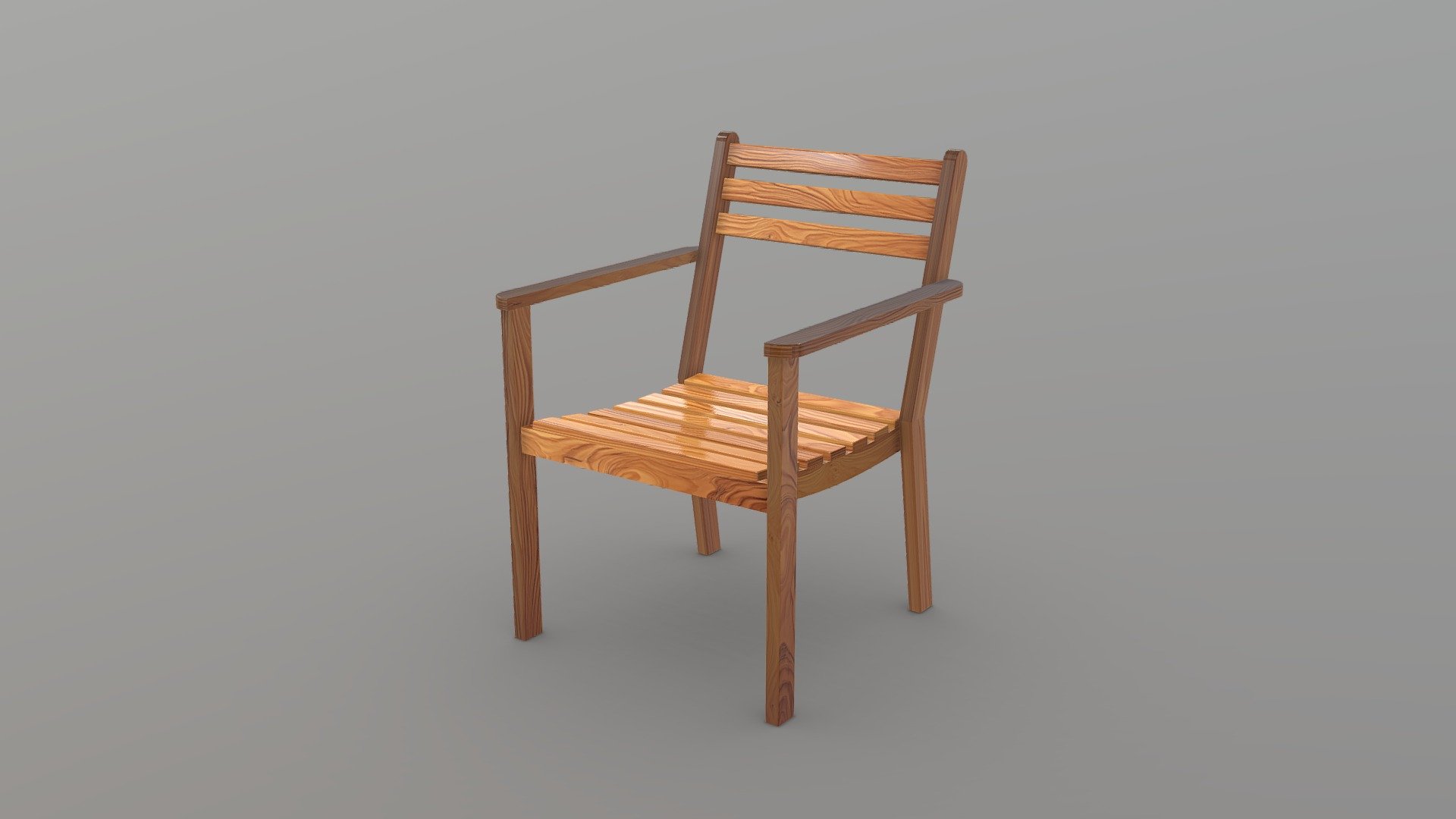 SIMPLE WOOD CHAIR - Download Free 3D model by YouniqueĪdeaStudio ...