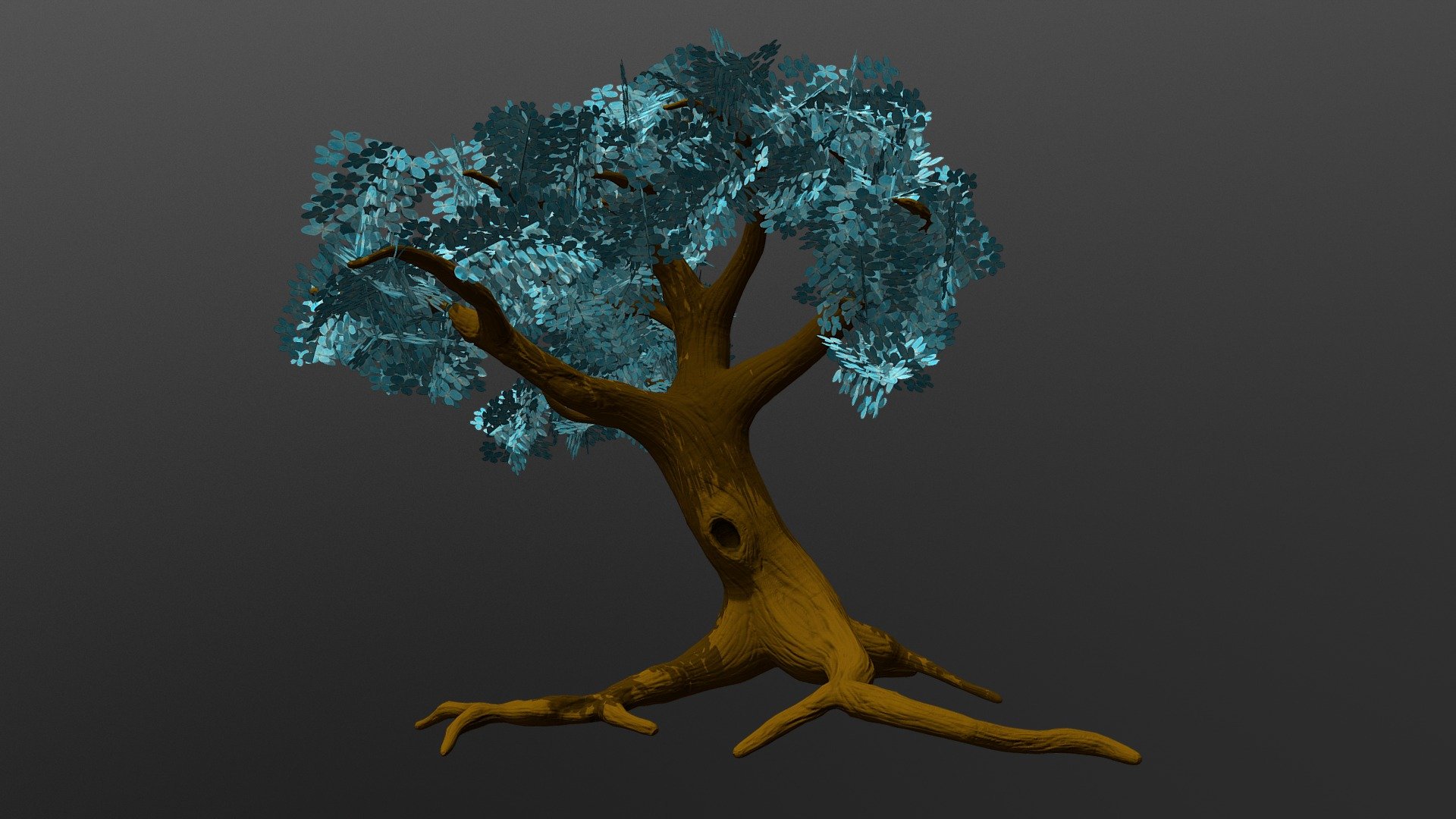 Ol' Leanin Tree - 3D model by Nicholas D'Alfonso (@NickFromPurdue ...
