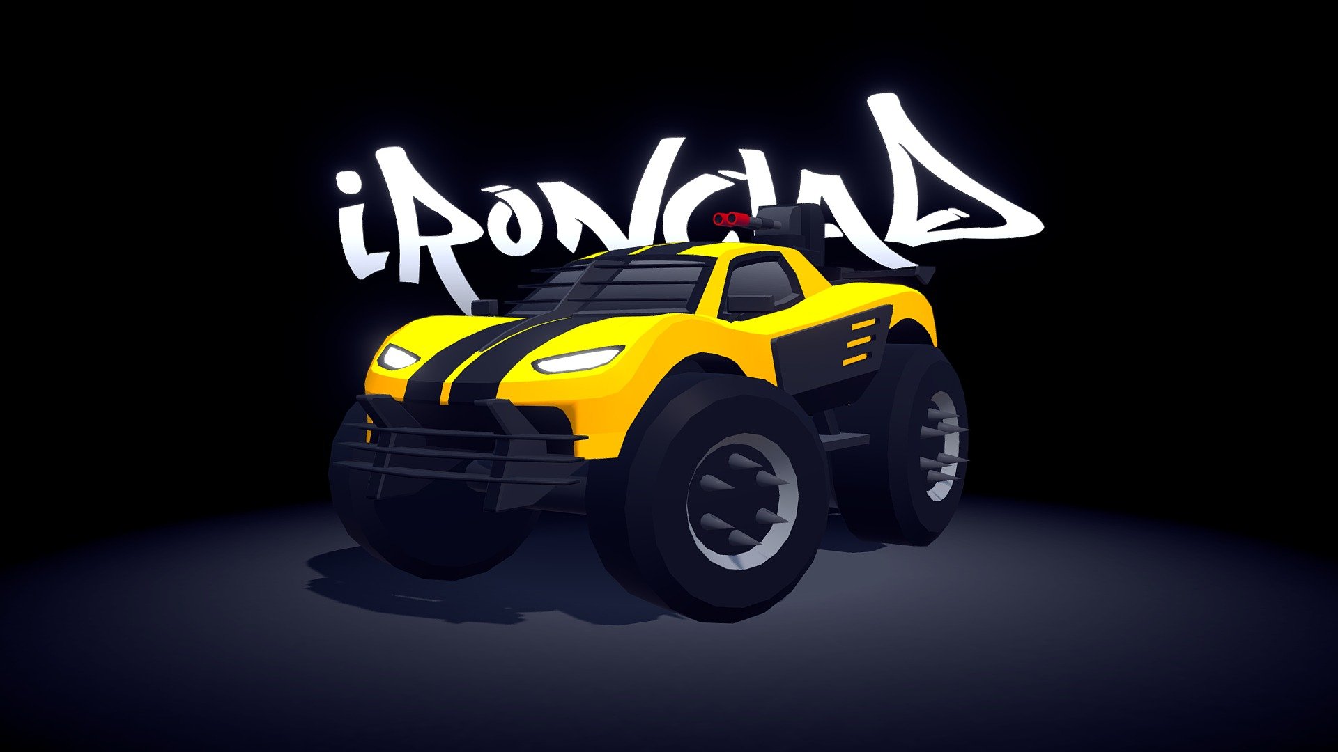 ARCADE: "Ironclad" Armored Monster Truck - 3D model by Mena ...