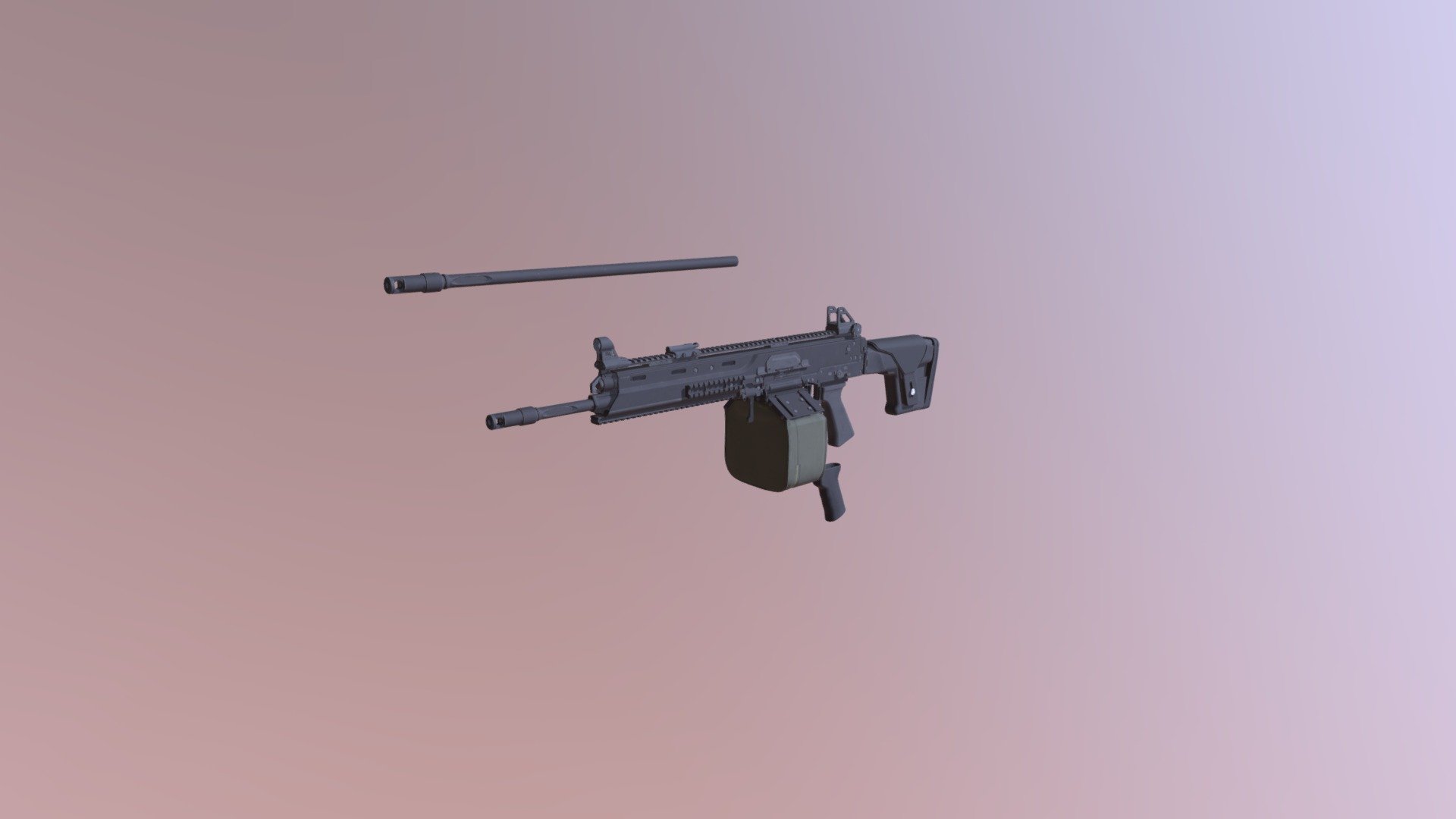 Call of Duty: MWIII (2023) - Kastov LSW - Download Free 3D model by ...