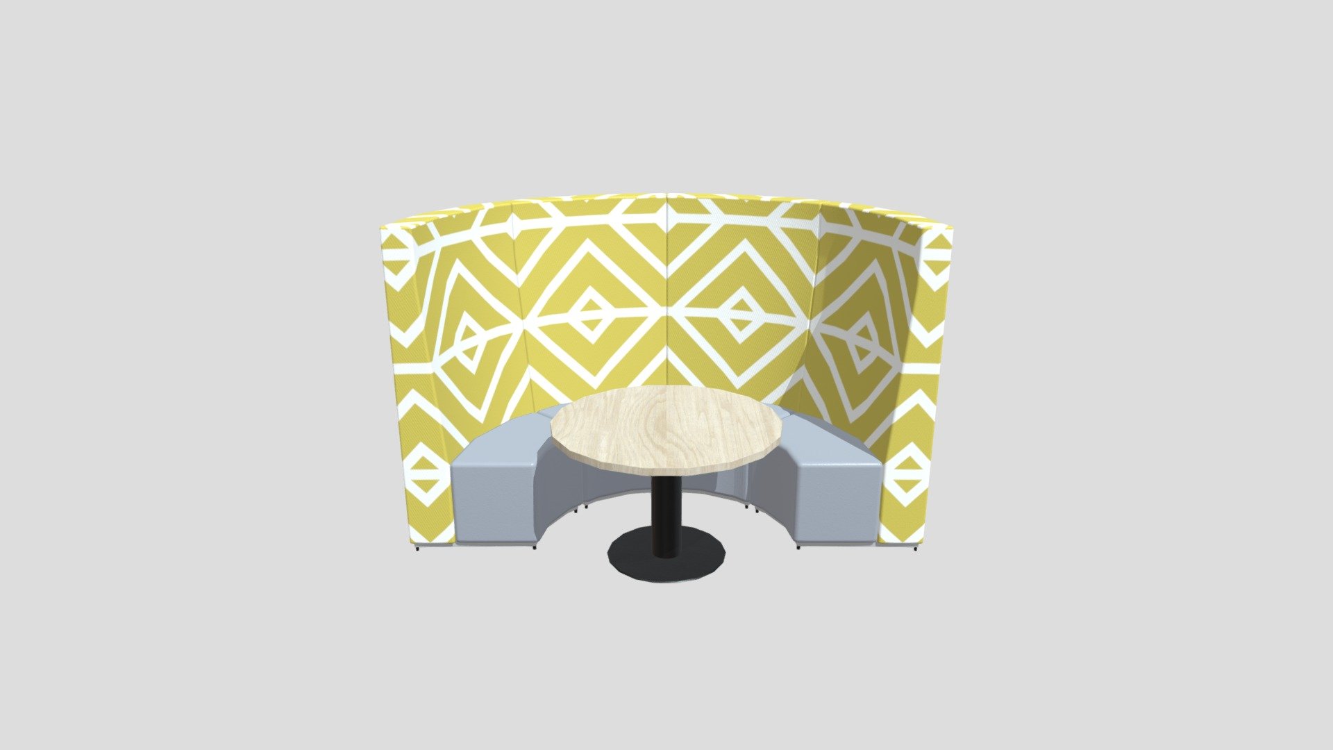 Modular Rounded Seat Arrangement - Download Free 3D model by TapvigoEDU ...
