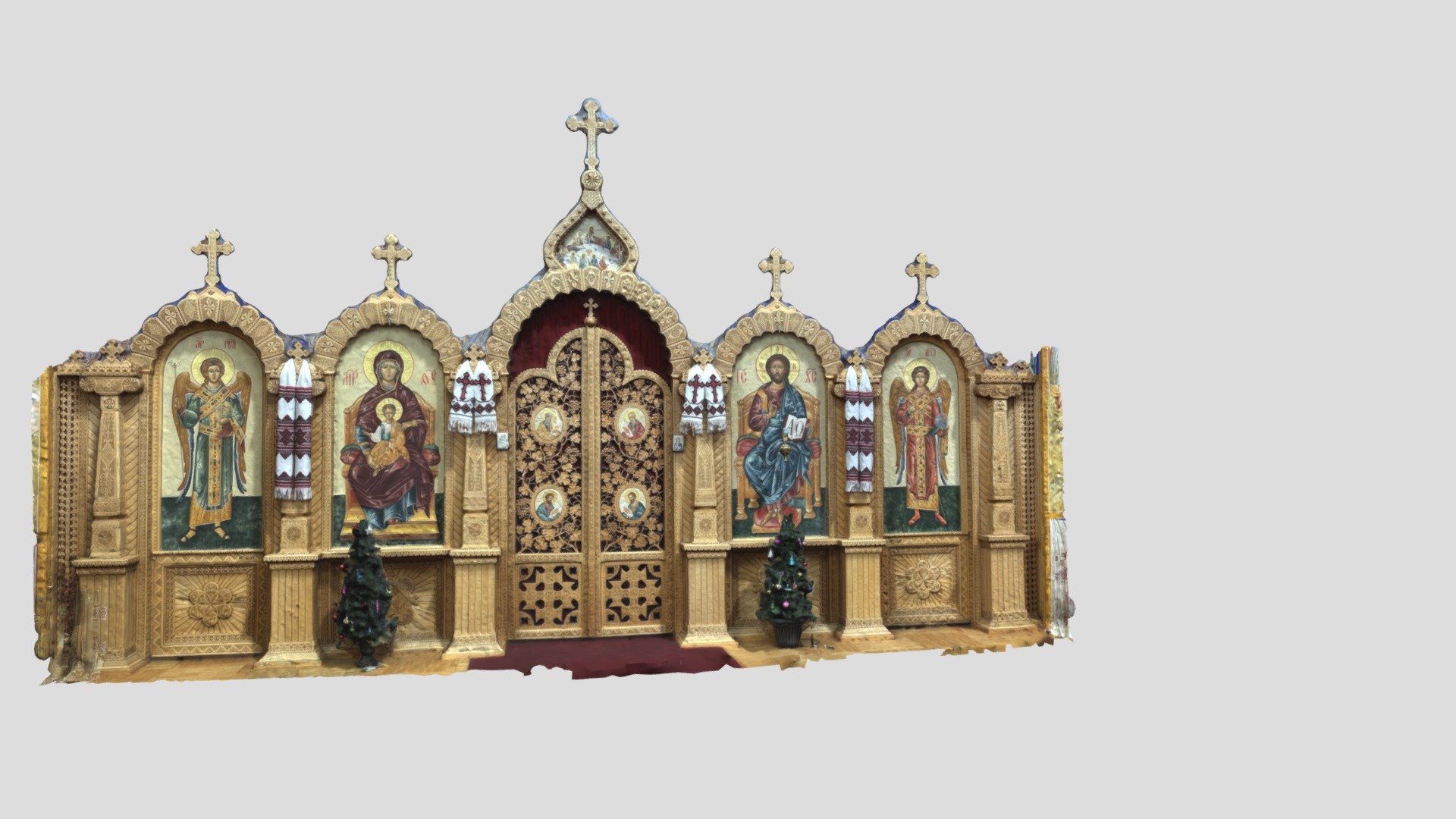 Virgin Ukrainian Orthodox Cathedral - 3D model by haniyehhb95 [8740f80 ...