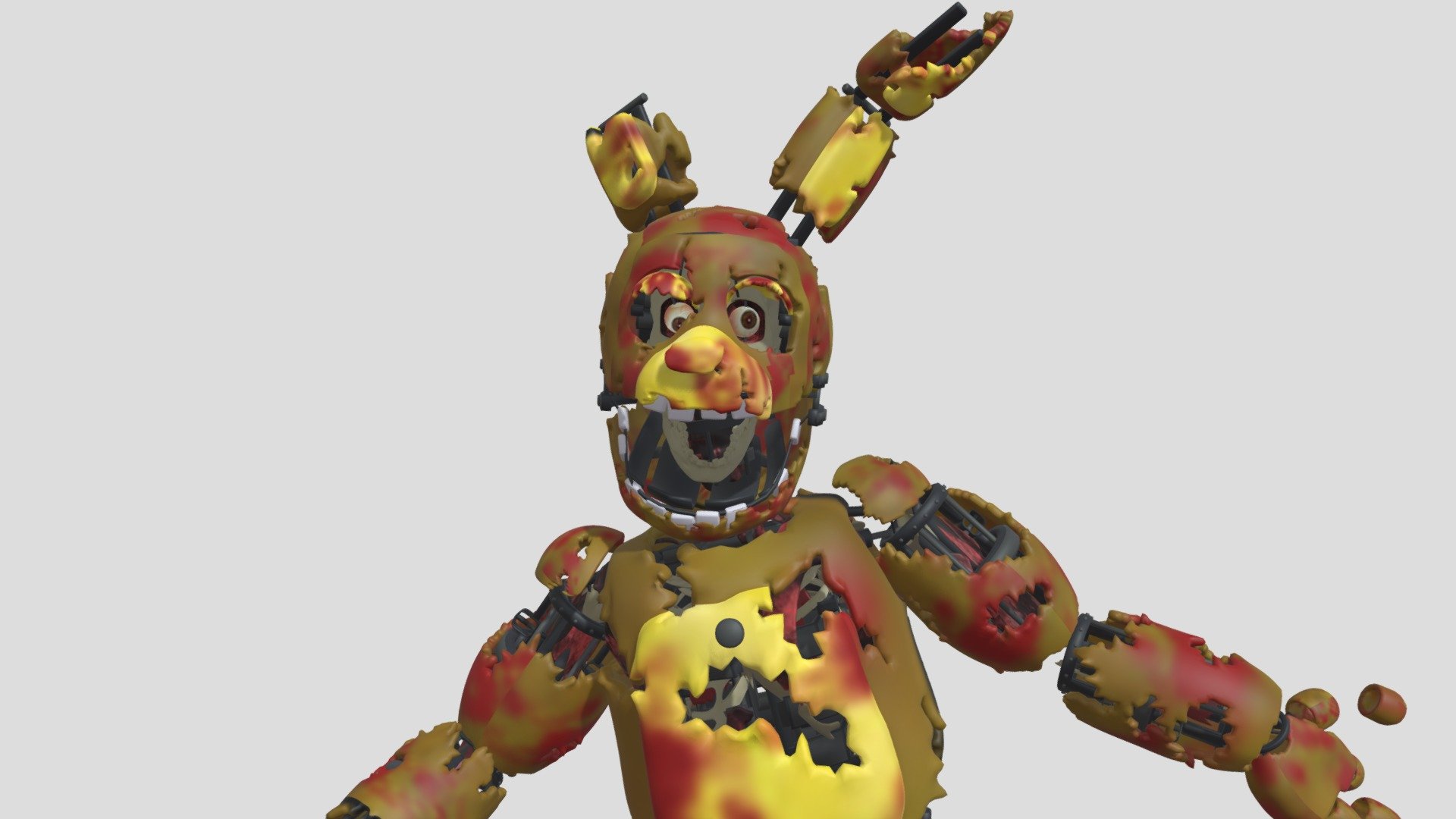 Realistic_springtrap_prototype (1) - Download Free 3D model by ...