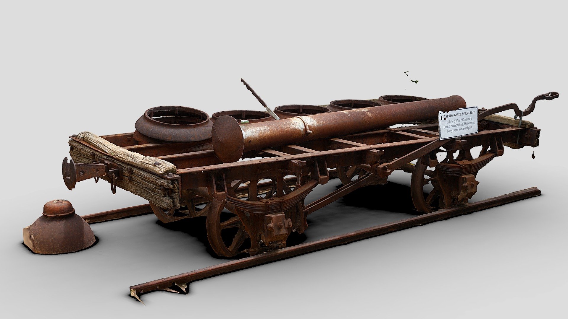 Old Junk Flat Wagon (Raw Scan) - Buy Royalty Free 3D model by Renafox ...