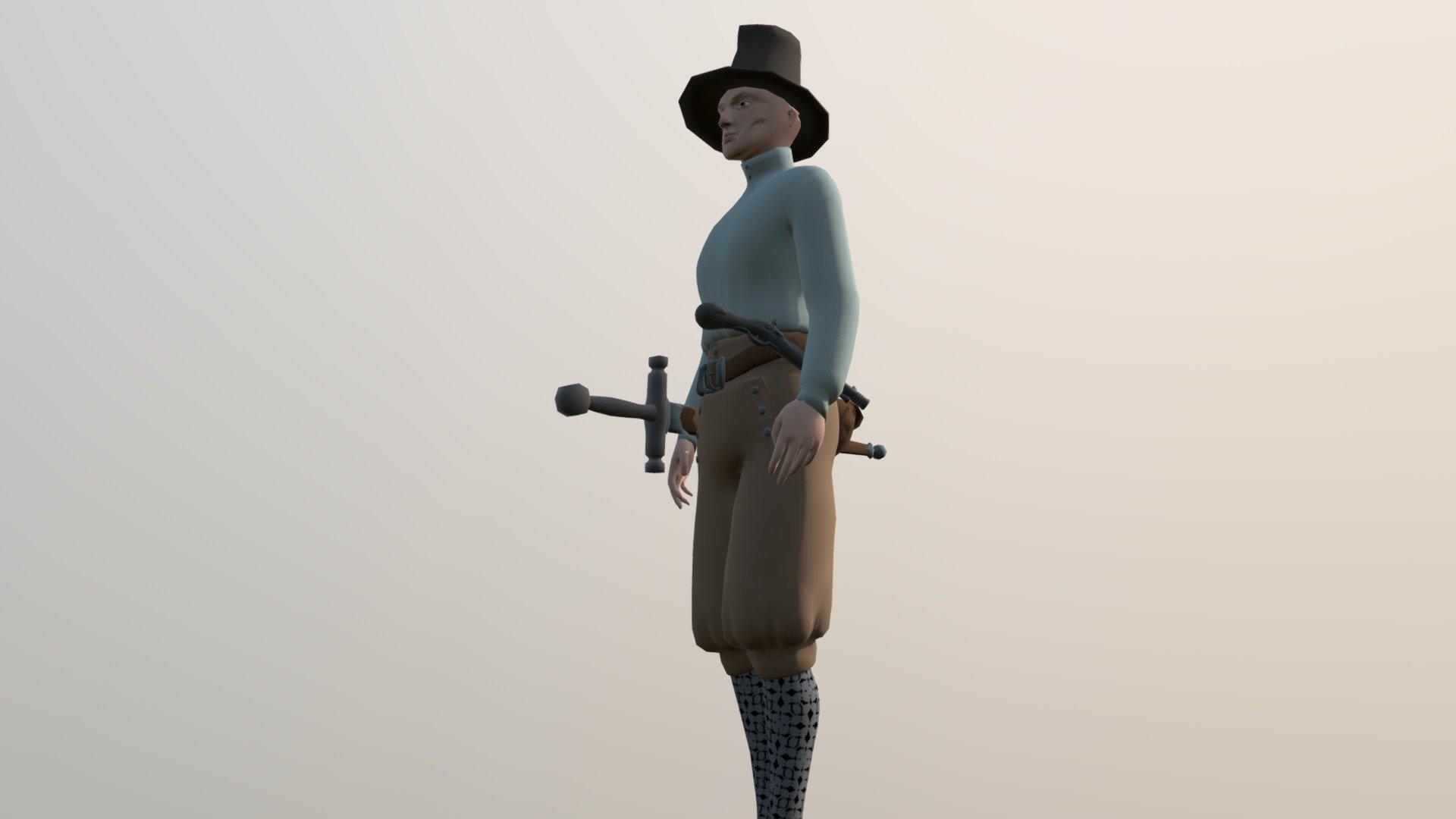 Vampire Hunter - 3D model by paterance [87440ee] - Sketchfab