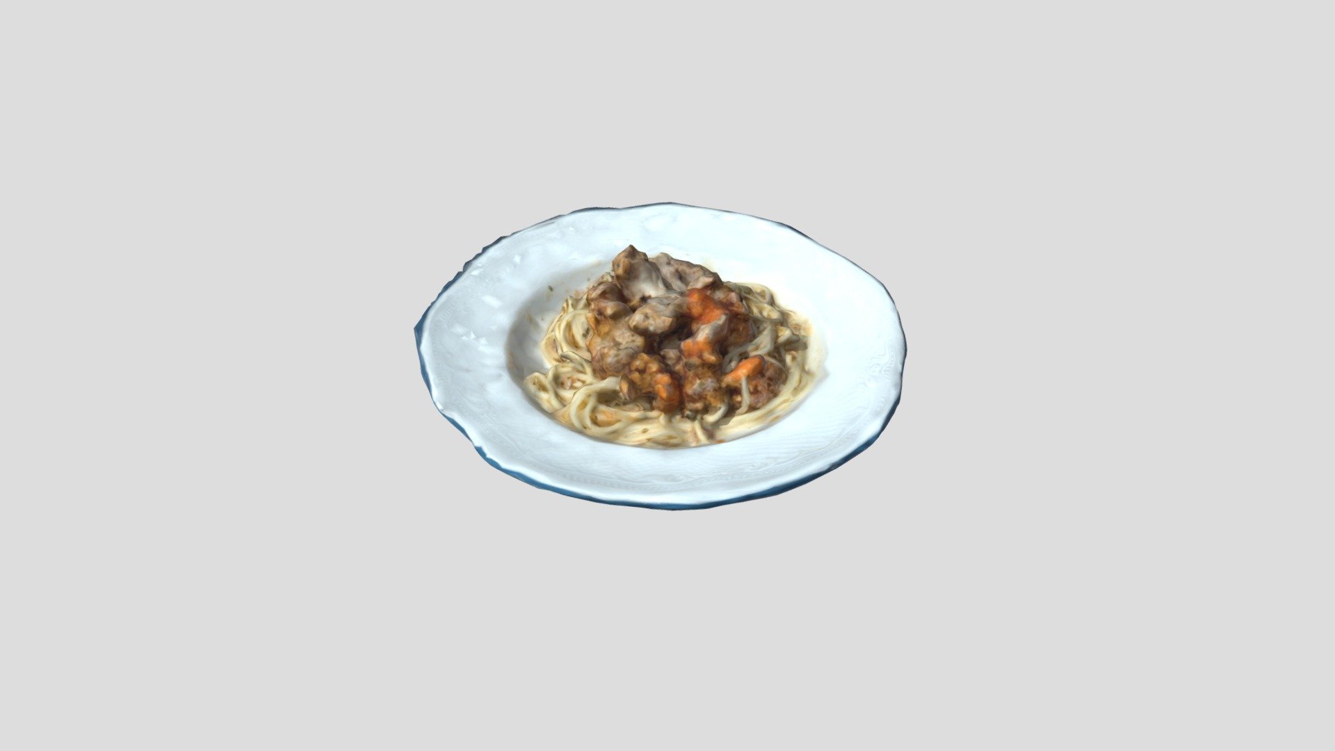 chicken spaghetti - 3D model by jaijaiknasnan [8745e53] - Sketchfab