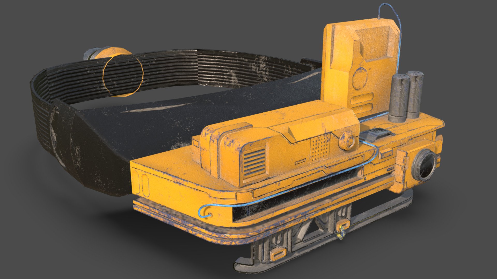Cyber VR - Mask/Building - Buy Royalty Free 3D model by Léonard_Doye ...
