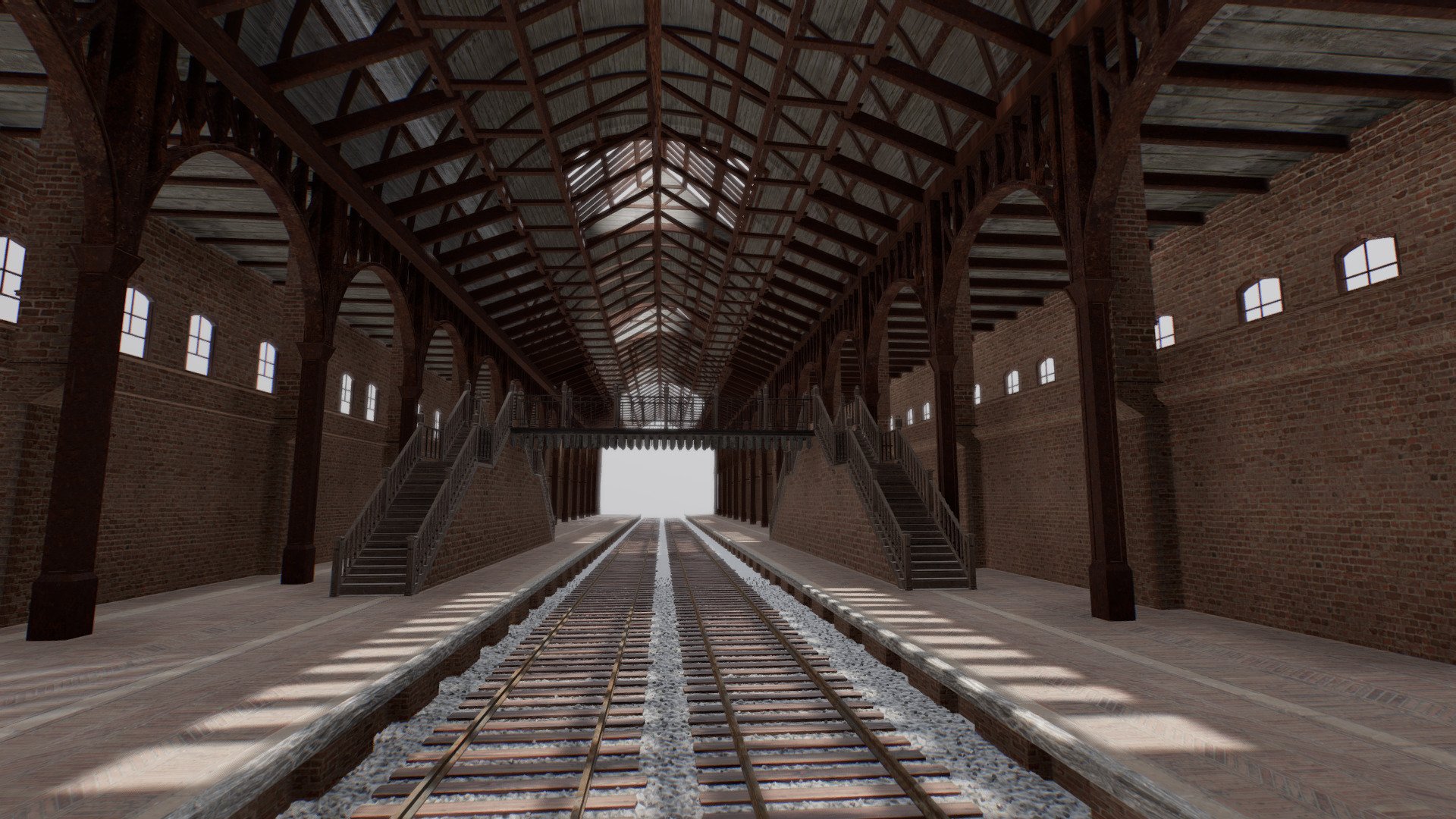 railway station - Download Free 3D model by kunkun (@youoyouyou ...