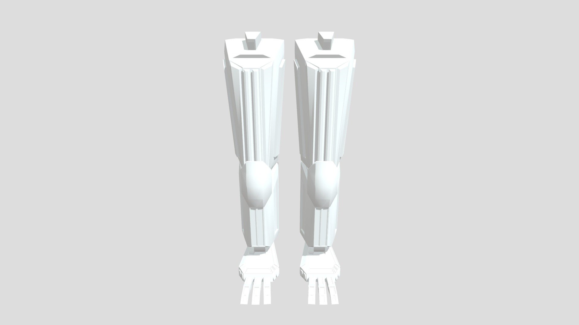 Mech Leg Set - 3D model by zachwtaylor [8748aeb] - Sketchfab