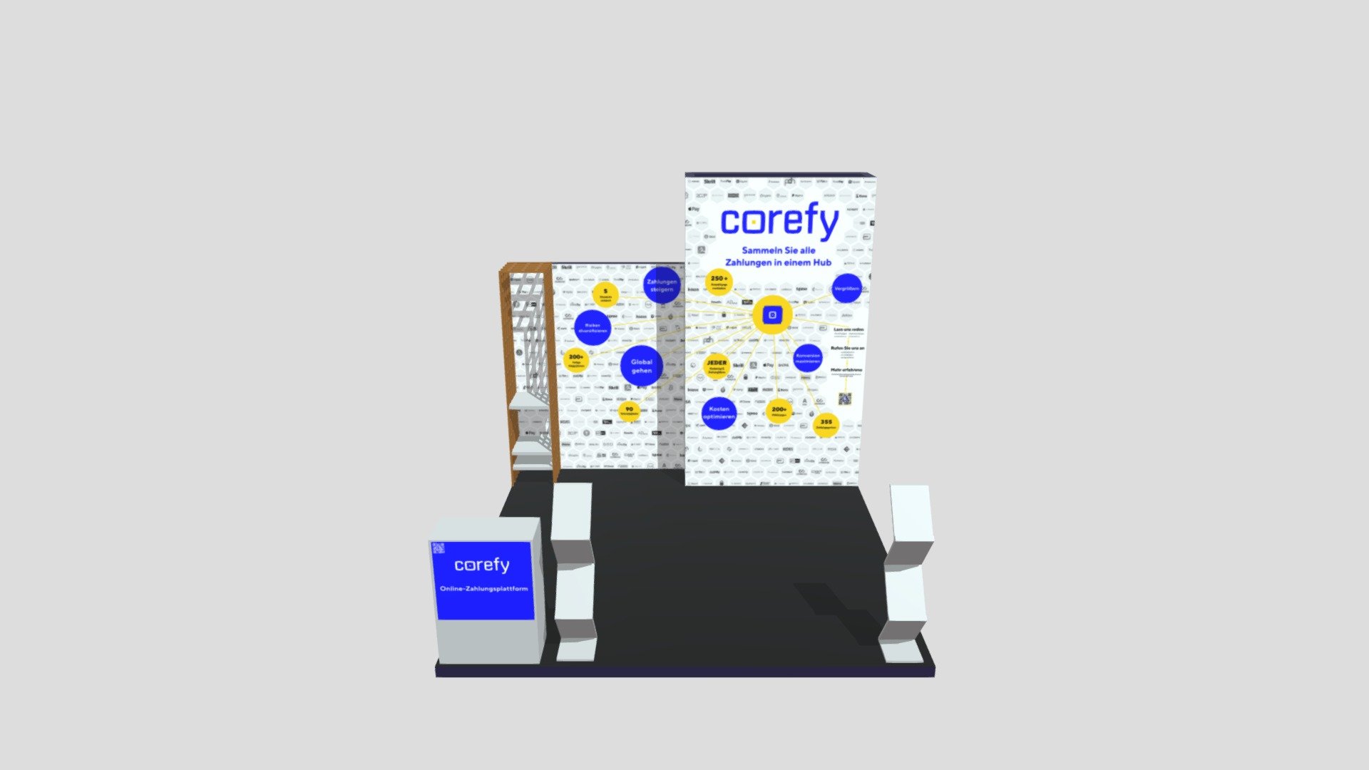 Corefy on DMEXCO 2022 - 3D model by alla.k.corefy [8749150] - Sketchfab