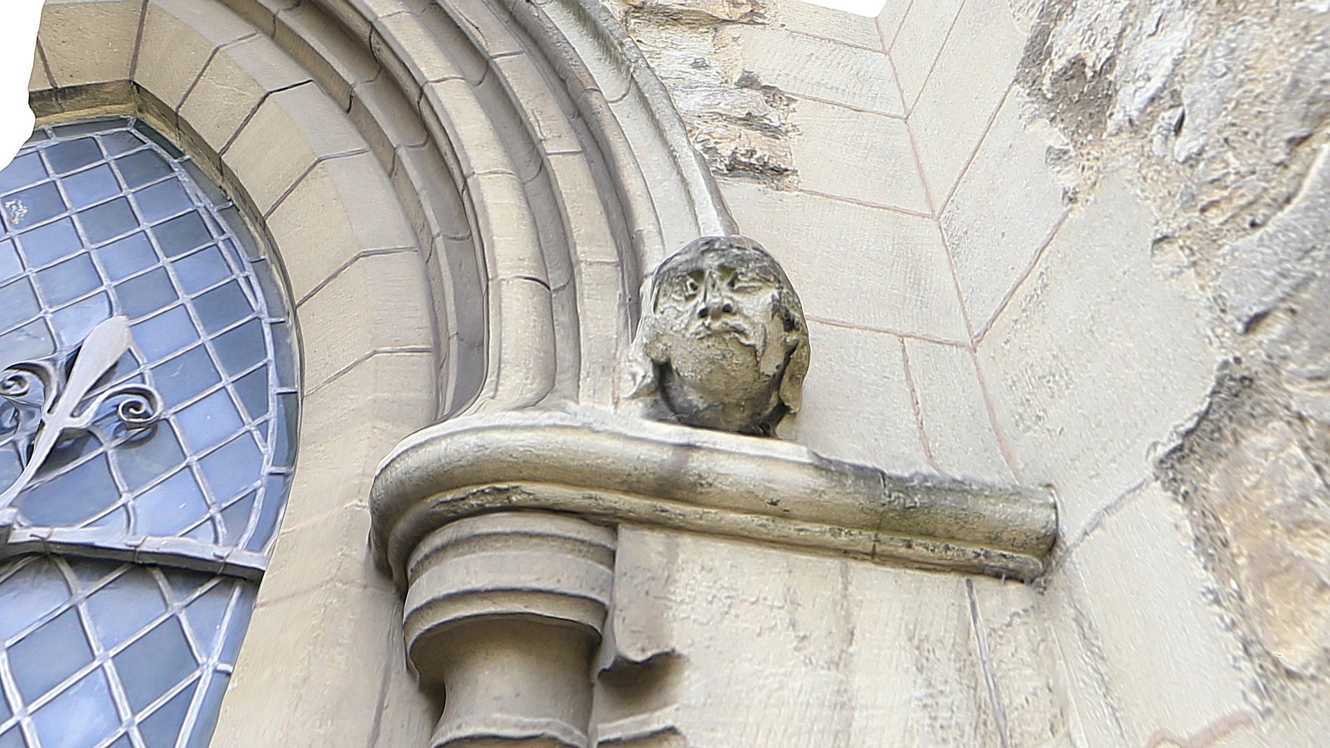 Label stop C19th* - 3D model by Rochester Cathedral ...