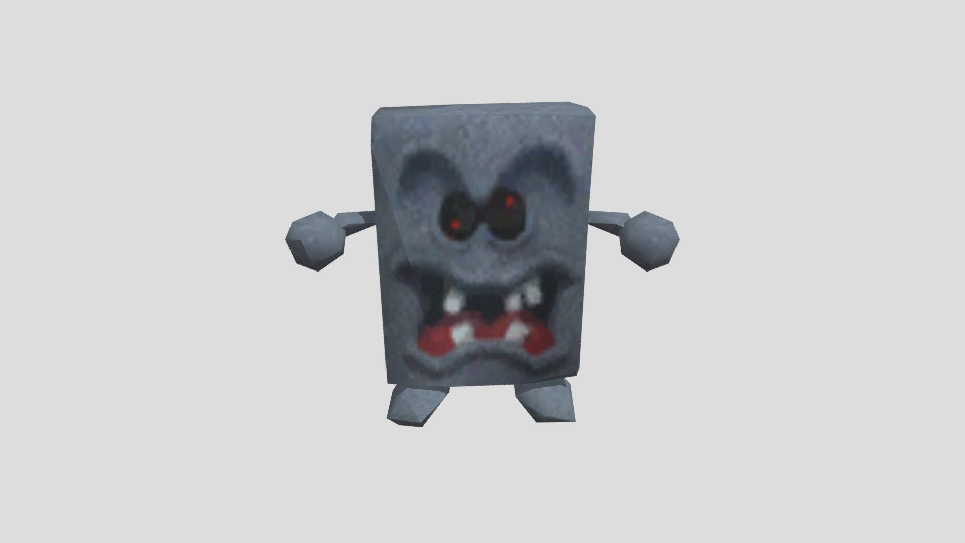 Game Cube - Mario Party 7 - Whomp - 3D model by SonicFan54 [874c91e ...