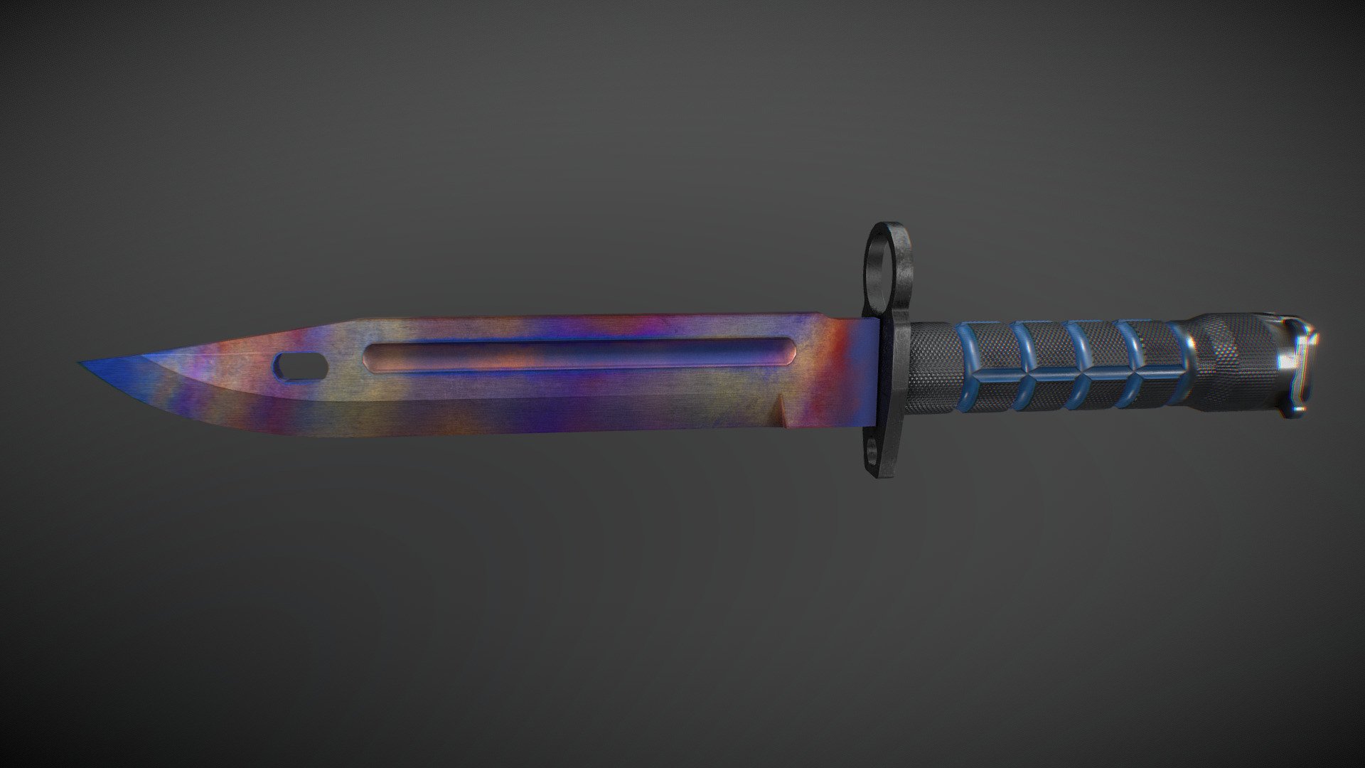 Bayonet - Tempered - 3D model by BadtRIP (@badtripbg) [874ccfe] - Sketchfab