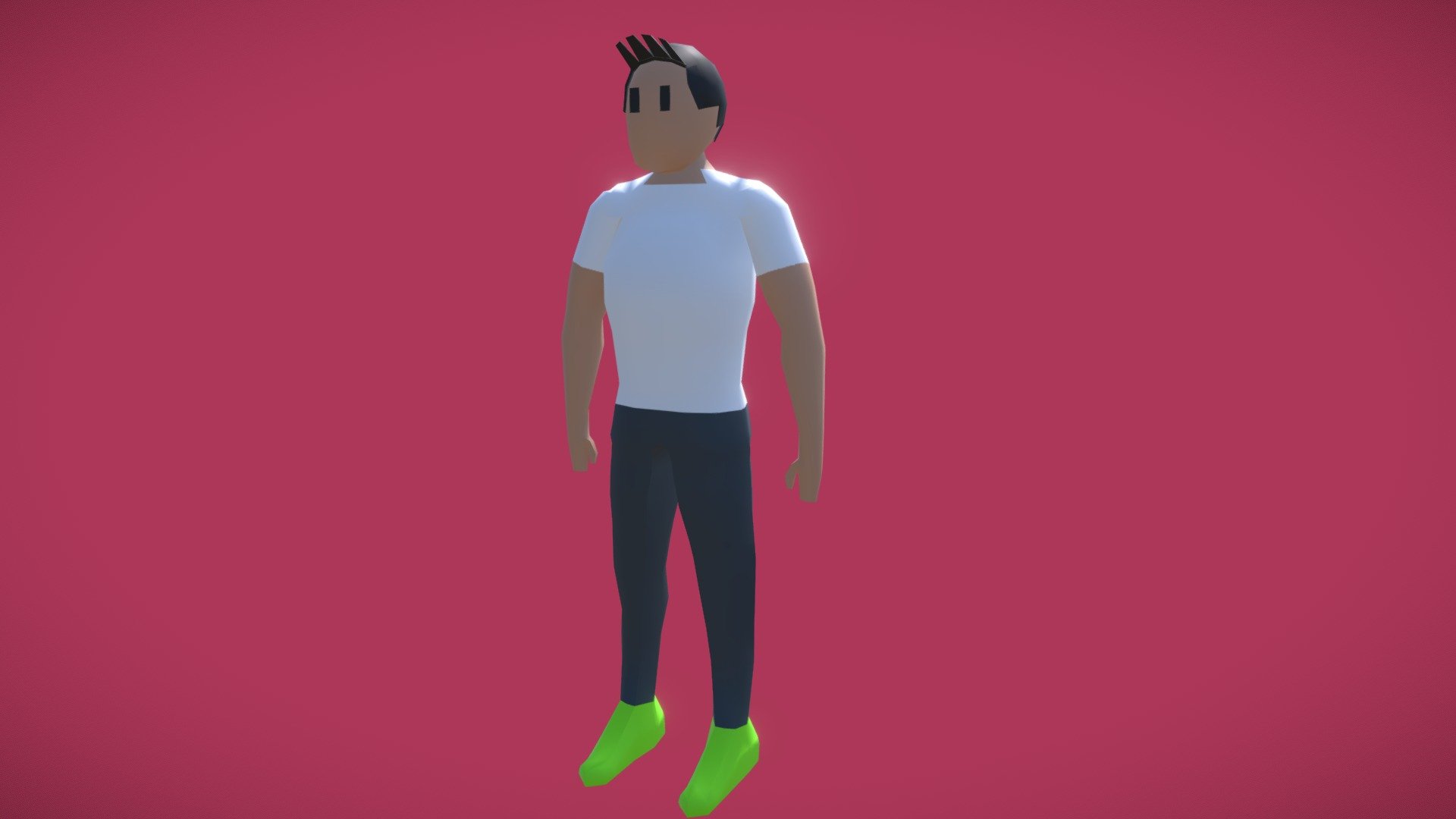 Low Poly Character 2 - Download Free 3D model by AlienDev [874d7dc ...