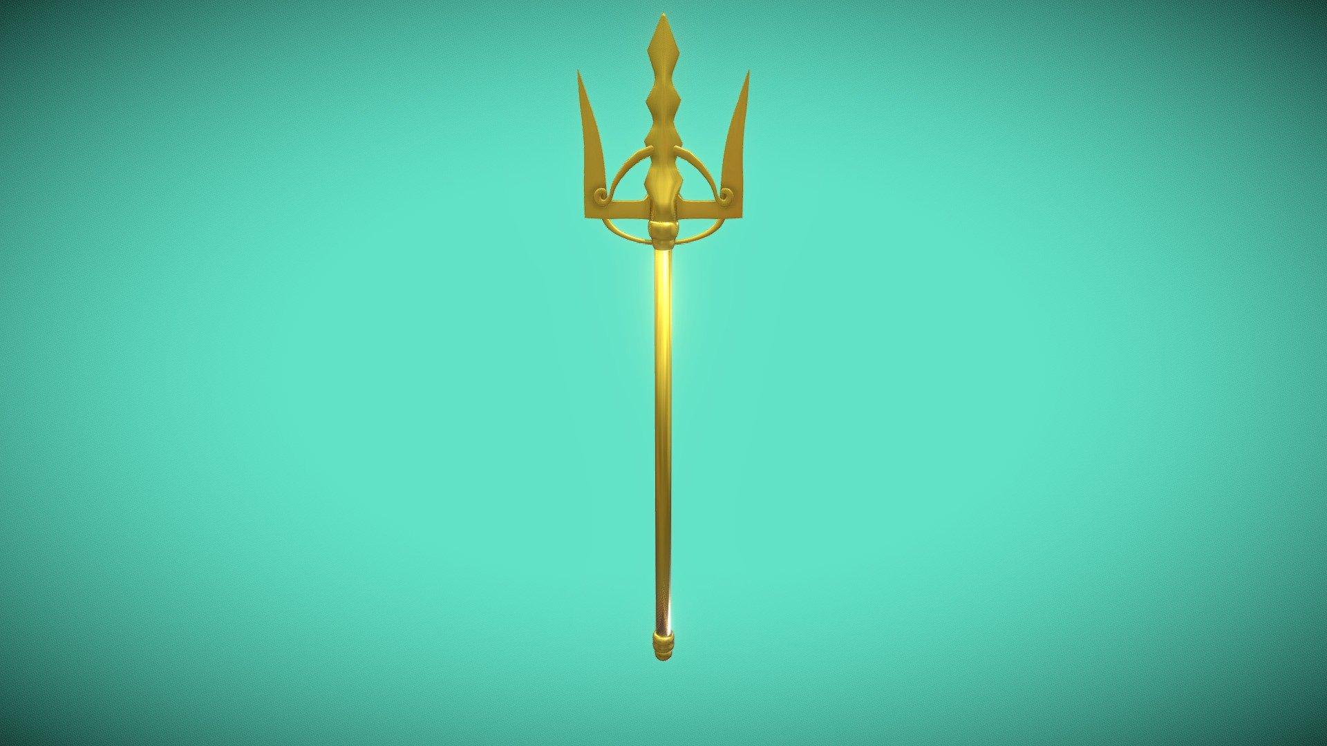 Enel's Bo-Staff (Trident Form) - Download Free 3D model by Xnropa ...