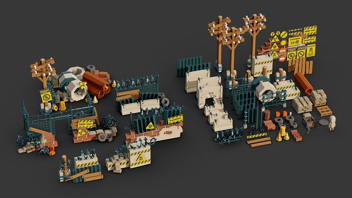 Block 3D models - Sketchfab
