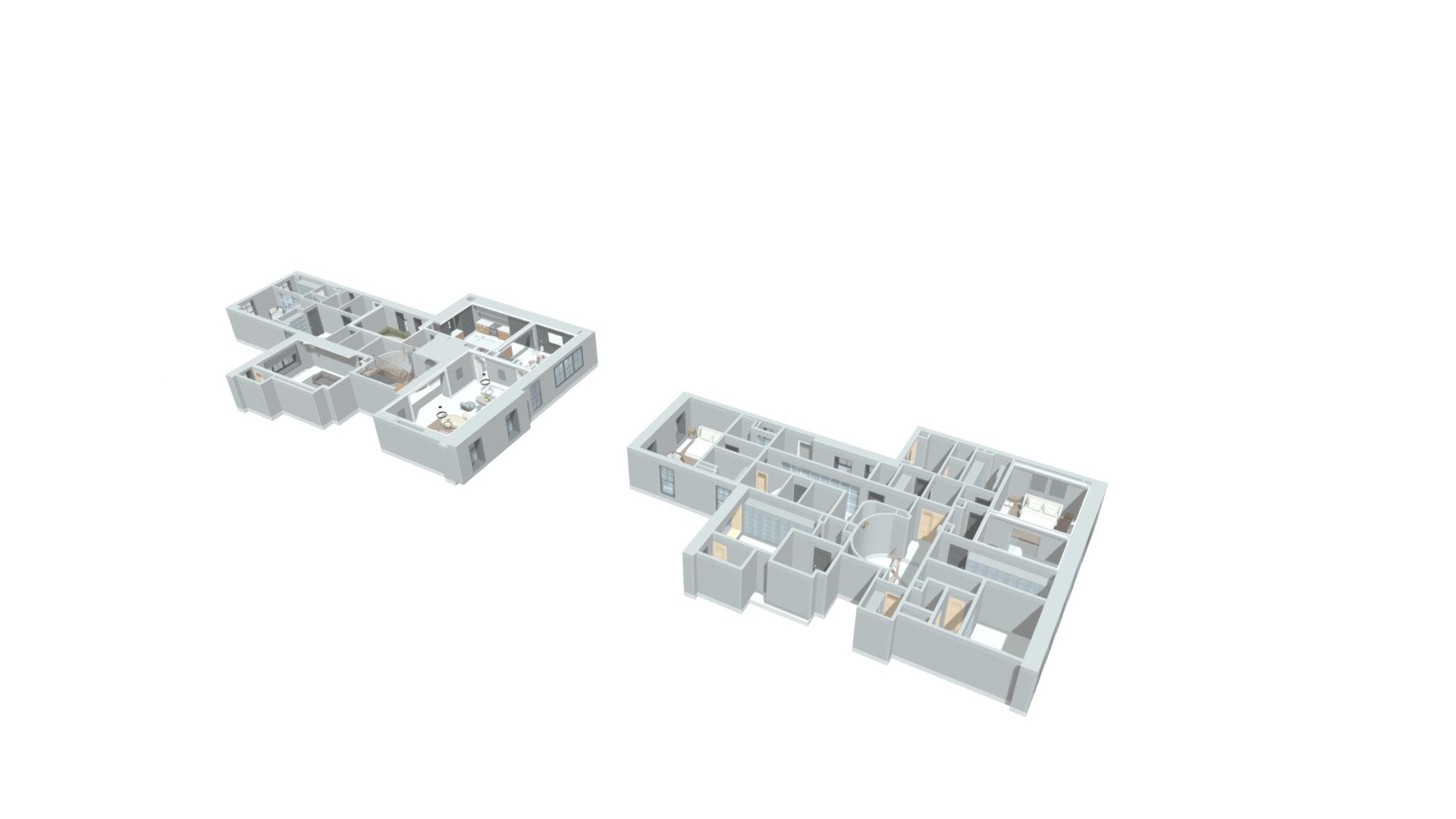 Lakeview Residence Model. - 3D model by Modwell (@Jonathanreisman ...