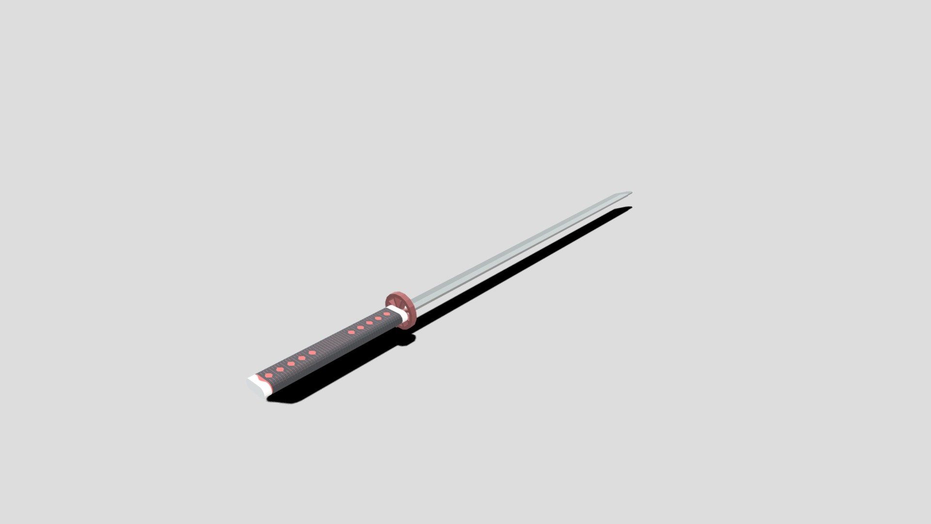 Tanjiro Katana | Demon Slayer - 3D model by Maladik_40 ...
