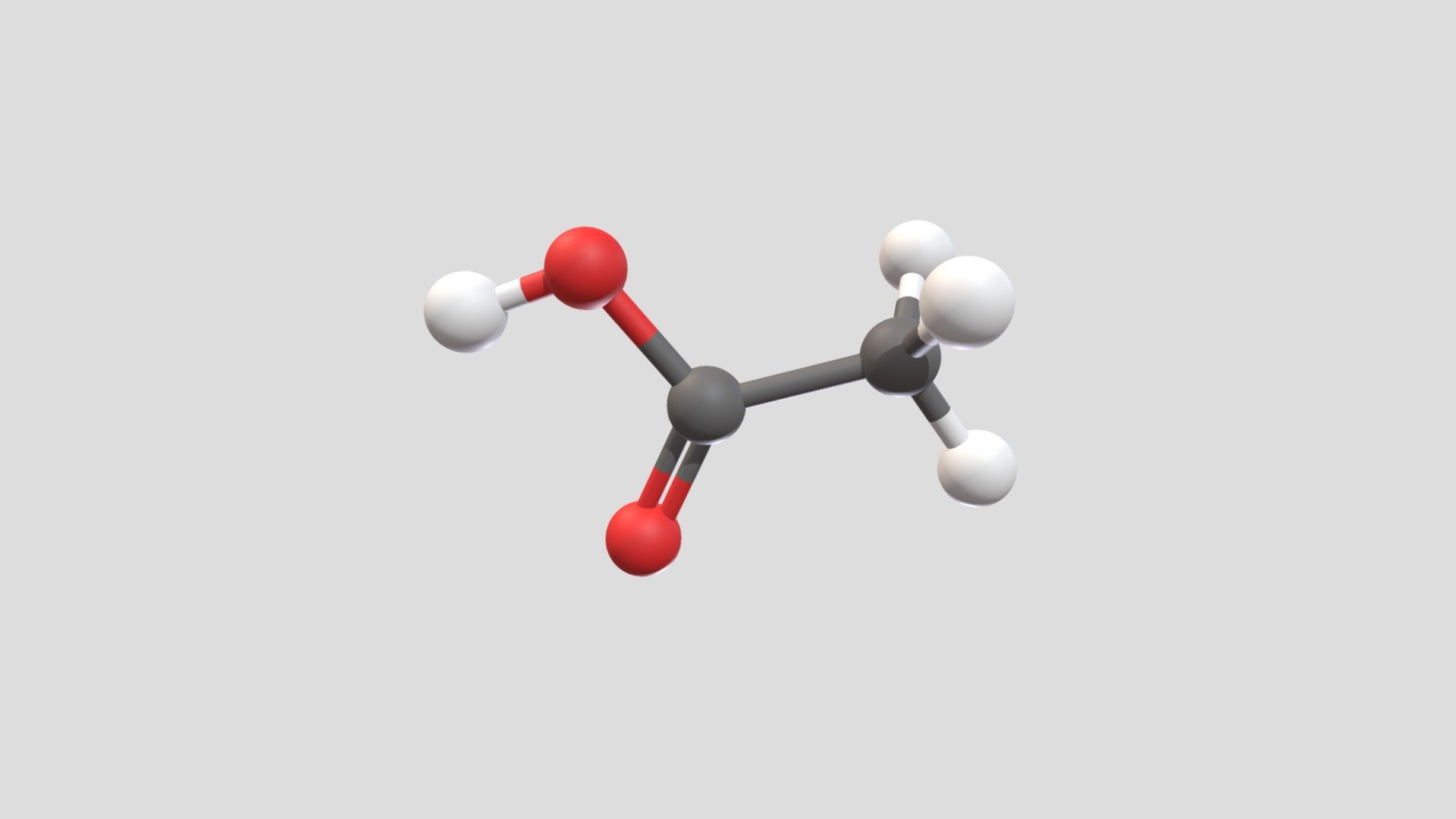 ACETIC ACID - 3D model by Dien [874f27c] - Sketchfab