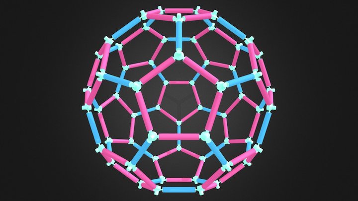 Truncated-icosahedron 3D models - Sketchfab