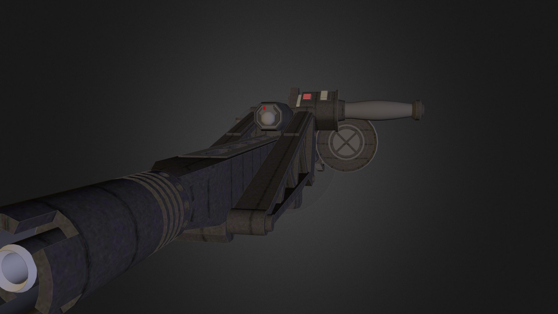 Heavy Anti Tank Machine Gun Weapon CG Concept - 3D model by 3DCloud ...