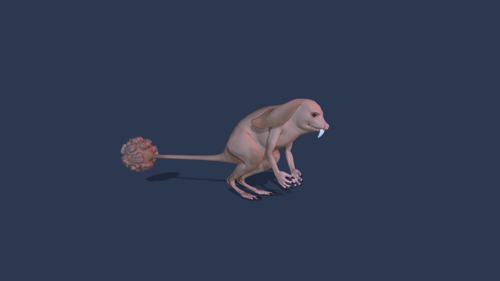 Gerboise - 3D model by ELebret [8751011] - Sketchfab