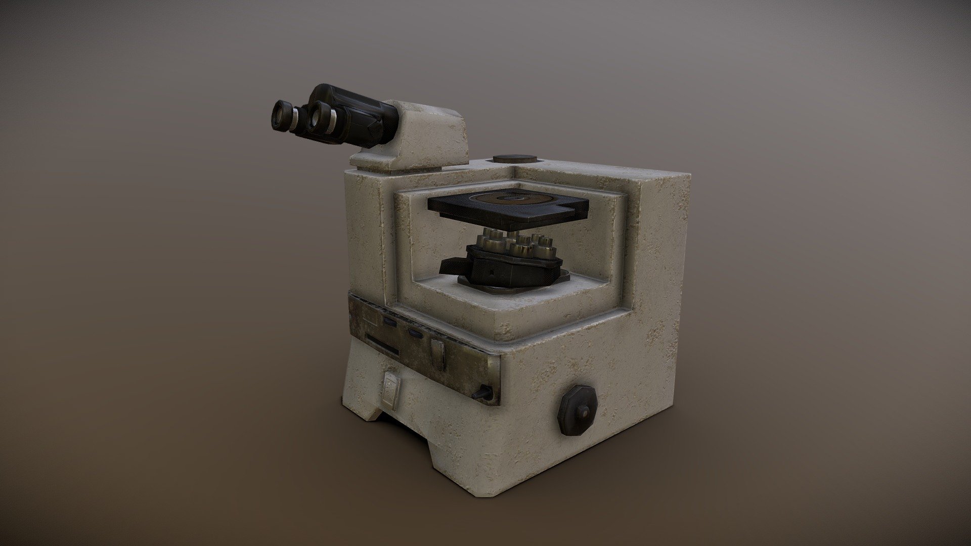 Desert Military Kit: Metallographic Microscope - Buy Royalty Free 3D ...