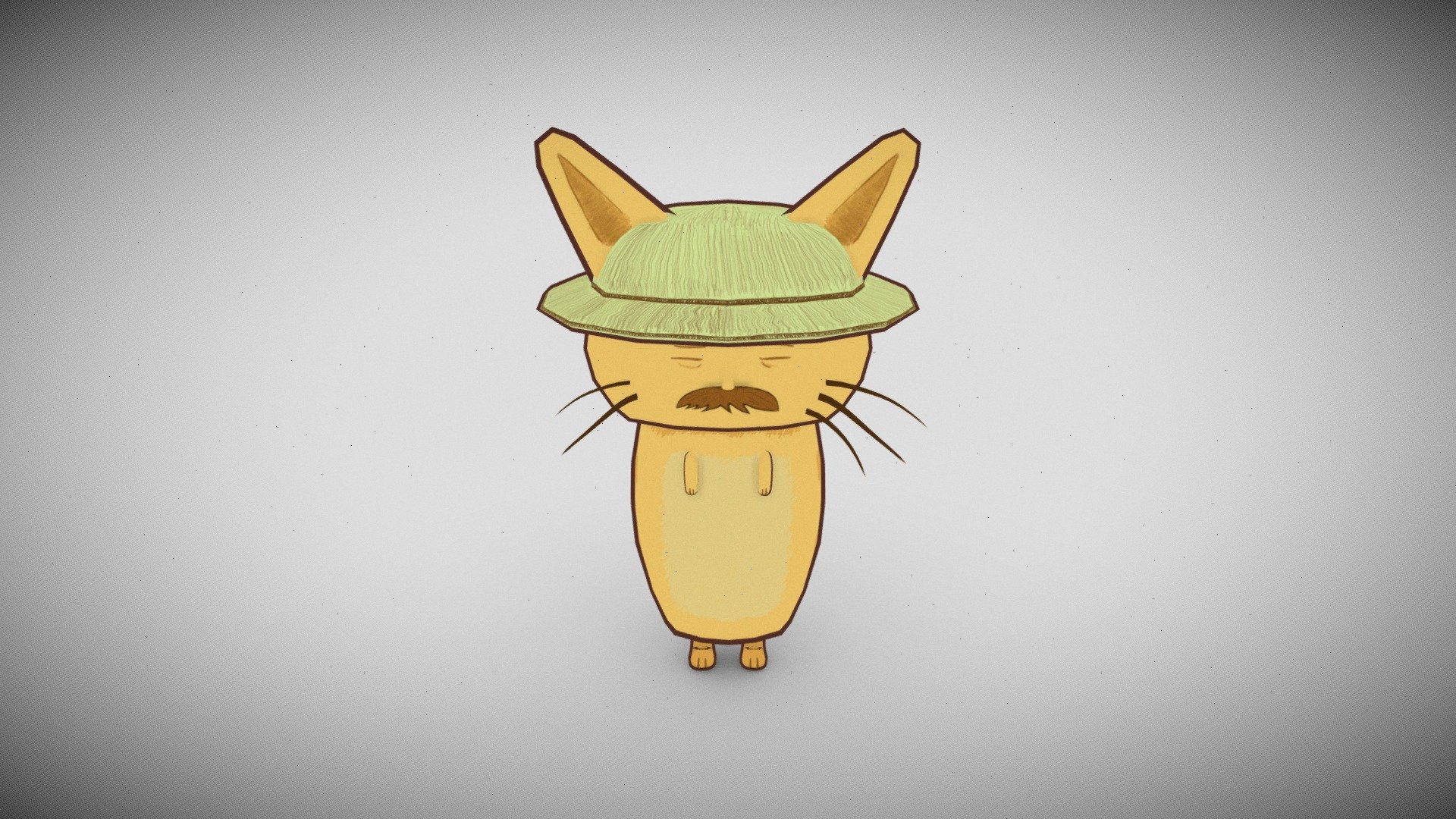 Old Cat - 3D model by Deva C: (@devac) [8752655] - Sketchfab