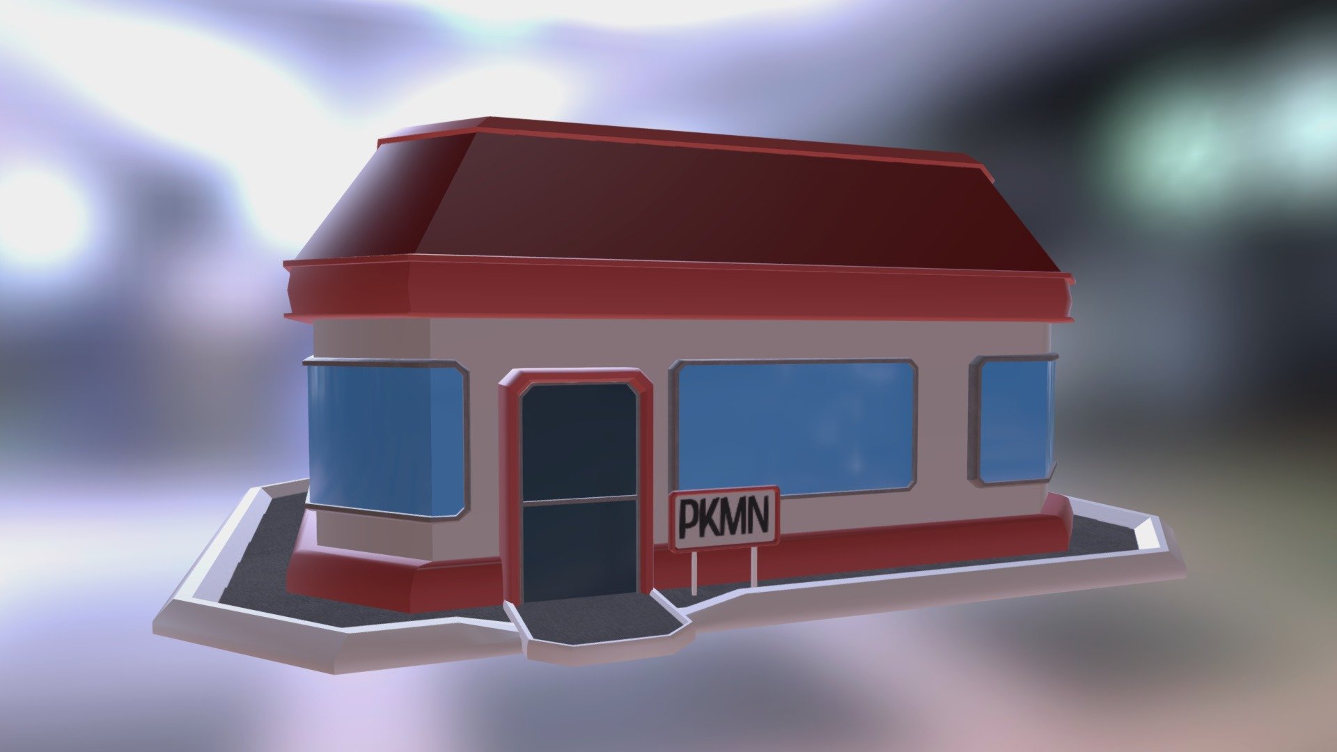 Quick 1hr Pokemon Center - Download Free 3D model by medessec [8754006 ...