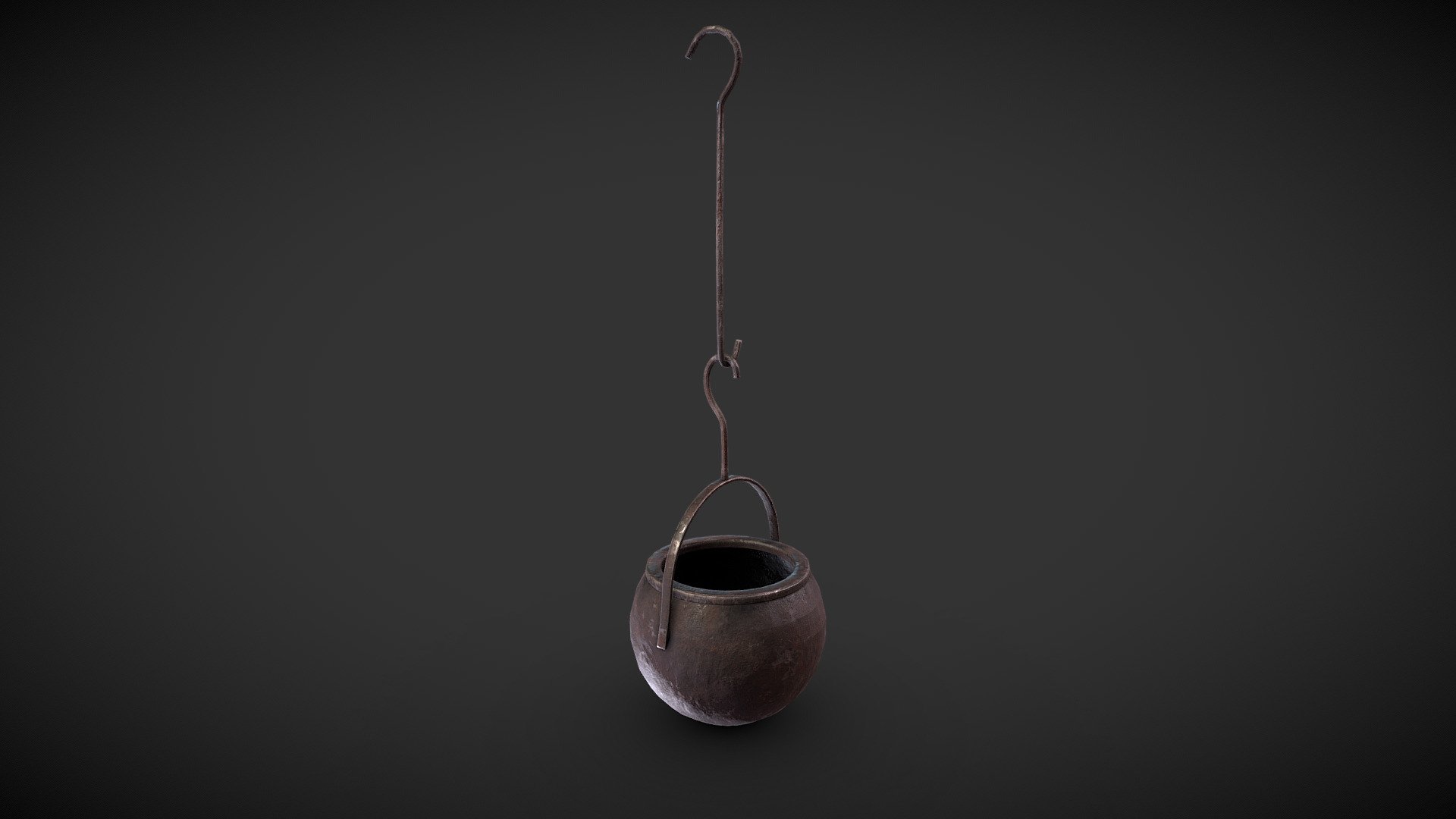 Viking Hanging Cauldron - Buy Royalty Free 3D model by John McCormac ...