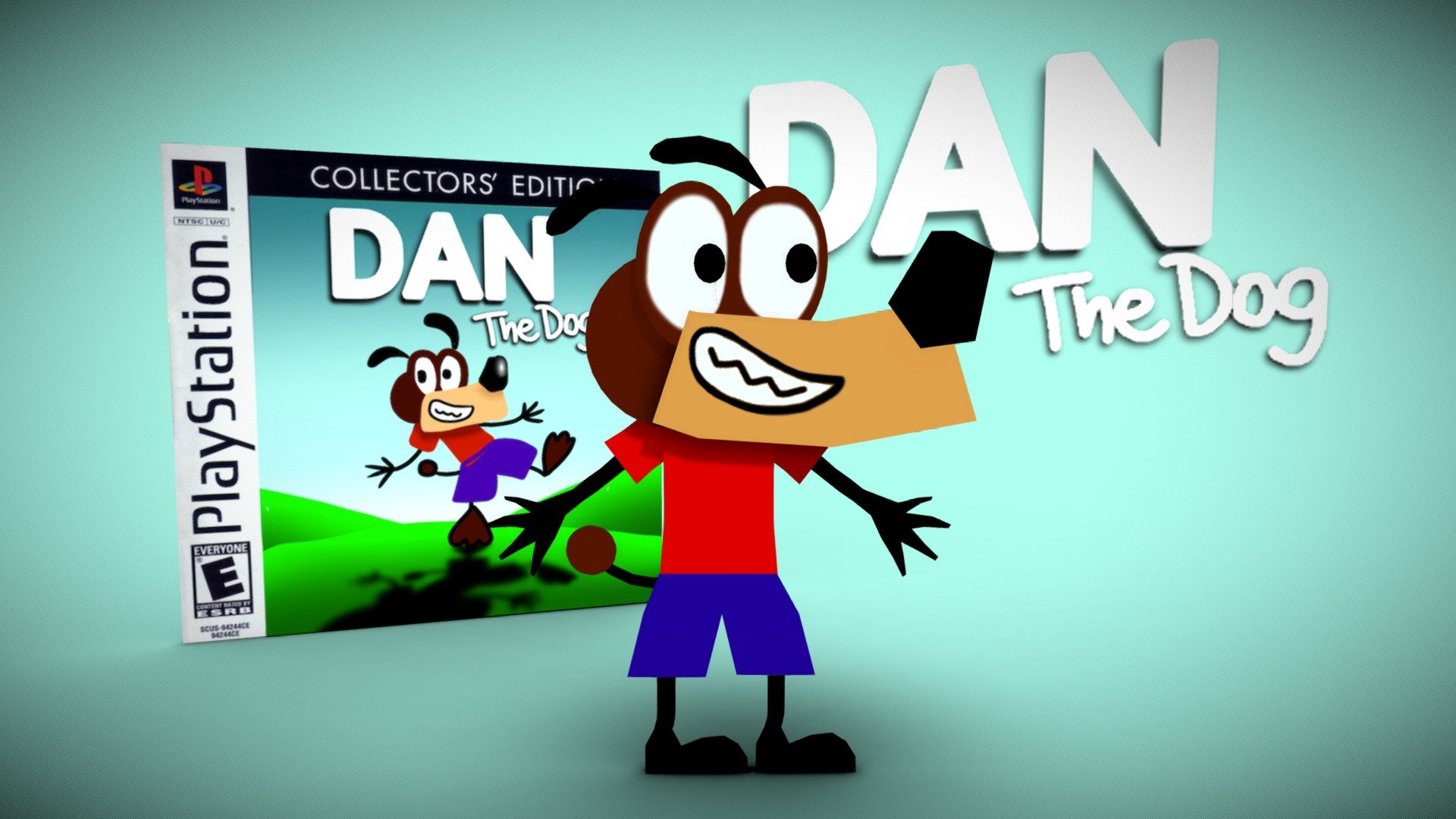 Dan The Dog - Custom PSX Character - Download Free 3D model by Jacob ...
