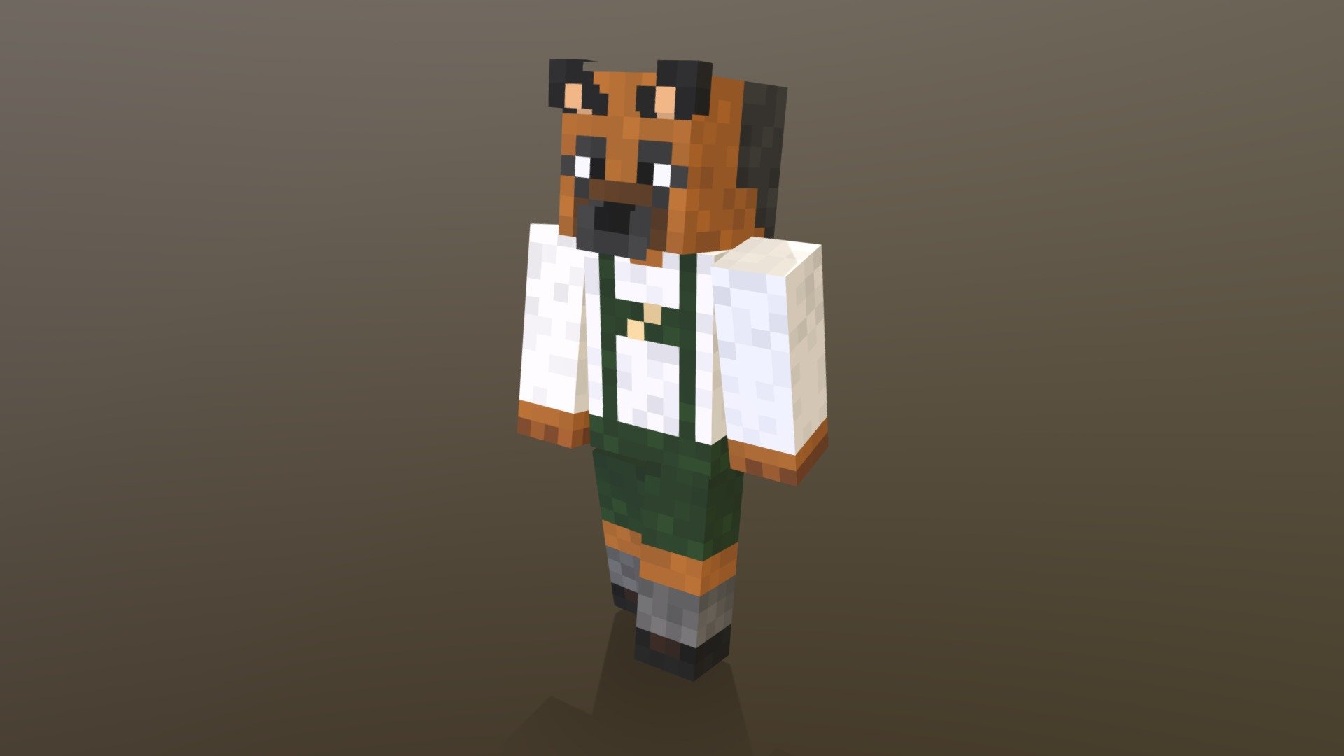 German Shepherd Dog (Minecraft) - 3D model by Water Violet ...