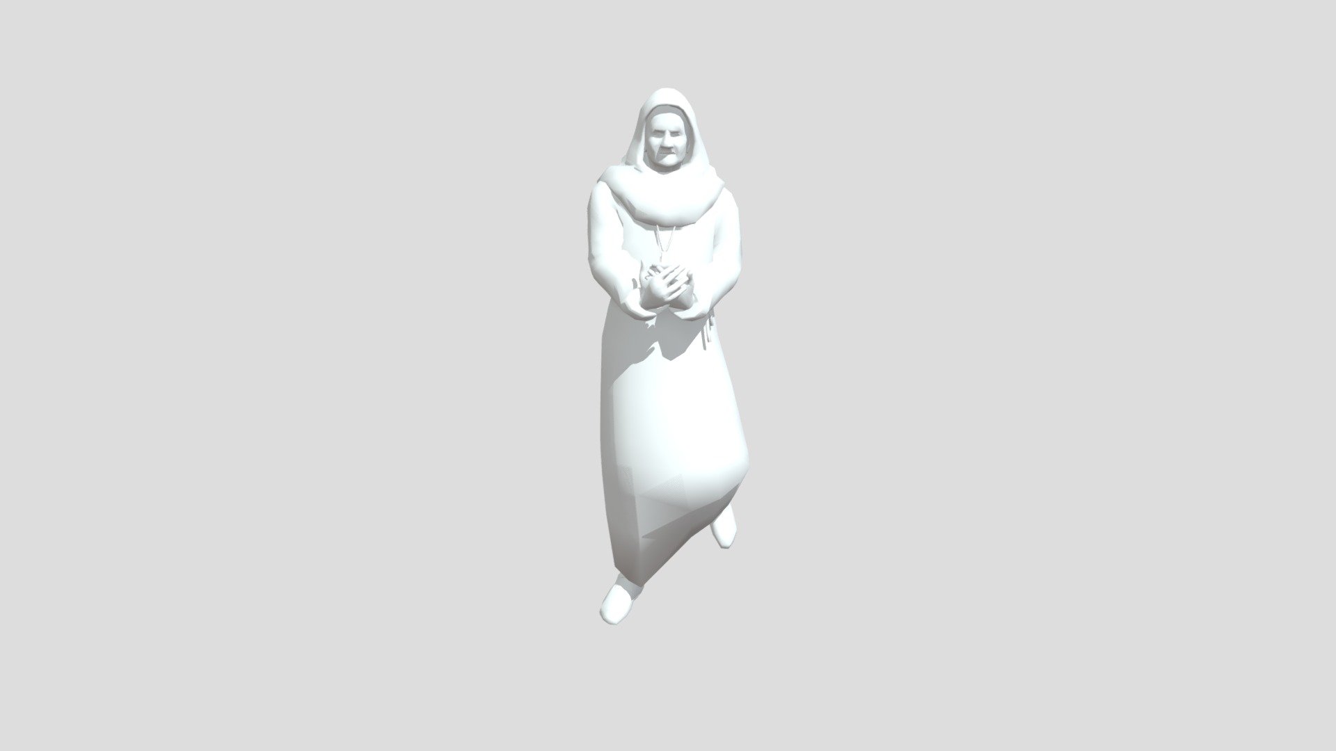 Walking Monk - Download Free 3D model by immensiveclipt [875ae7c ...
