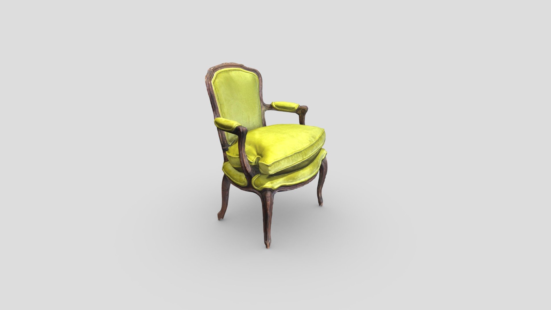 Green chair 1 architects daughter - Download Free 3D model by Nick ...