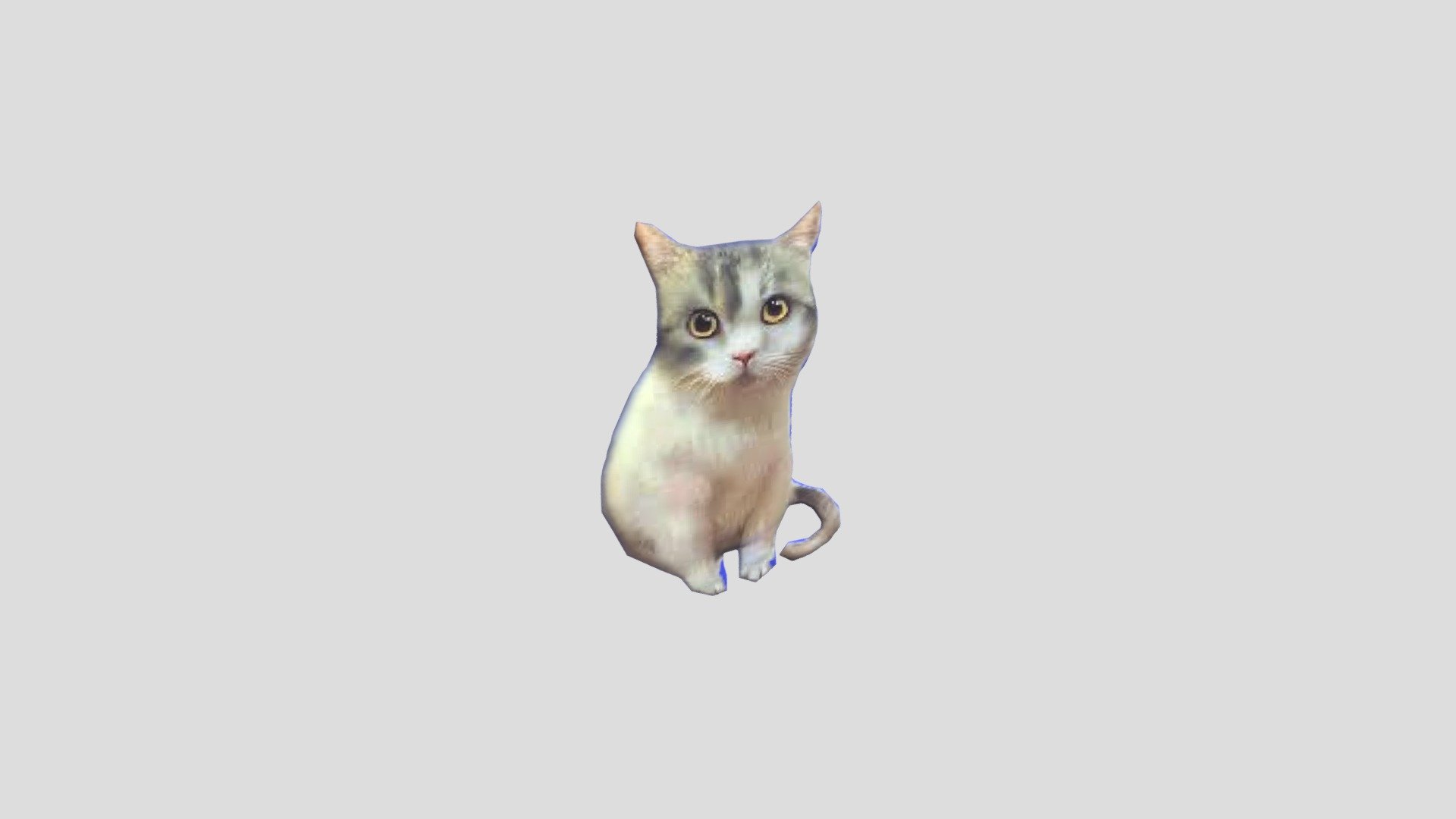 kucing - 3D model by dedenchaidir82 [876094f] - Sketchfab