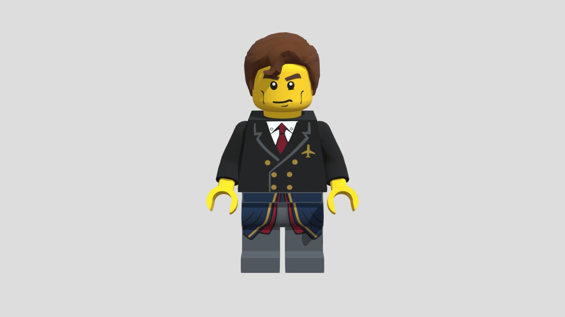 Lego man pilot - Download Free 3D model by Emeli10 [8760999] - Sketchfab