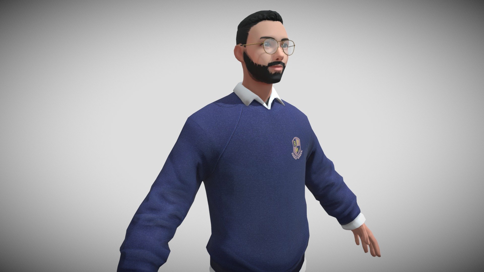 Character Avatar - Download Free 3D model by GameDEV (@cg_game ...