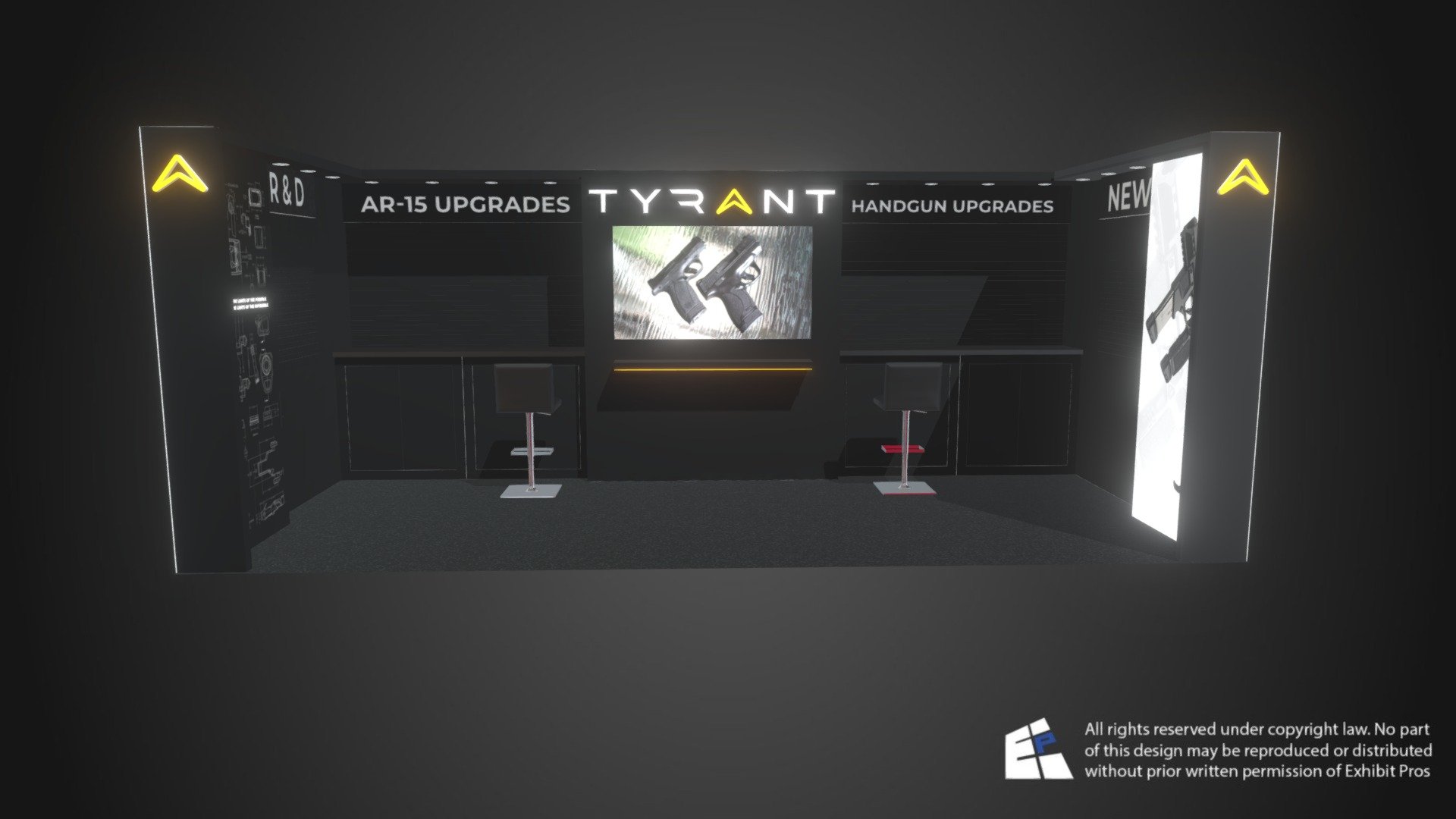 Tyrant 10x20 Shot Show 2026 - copy - 3D model by EP (@ExhibitP ...